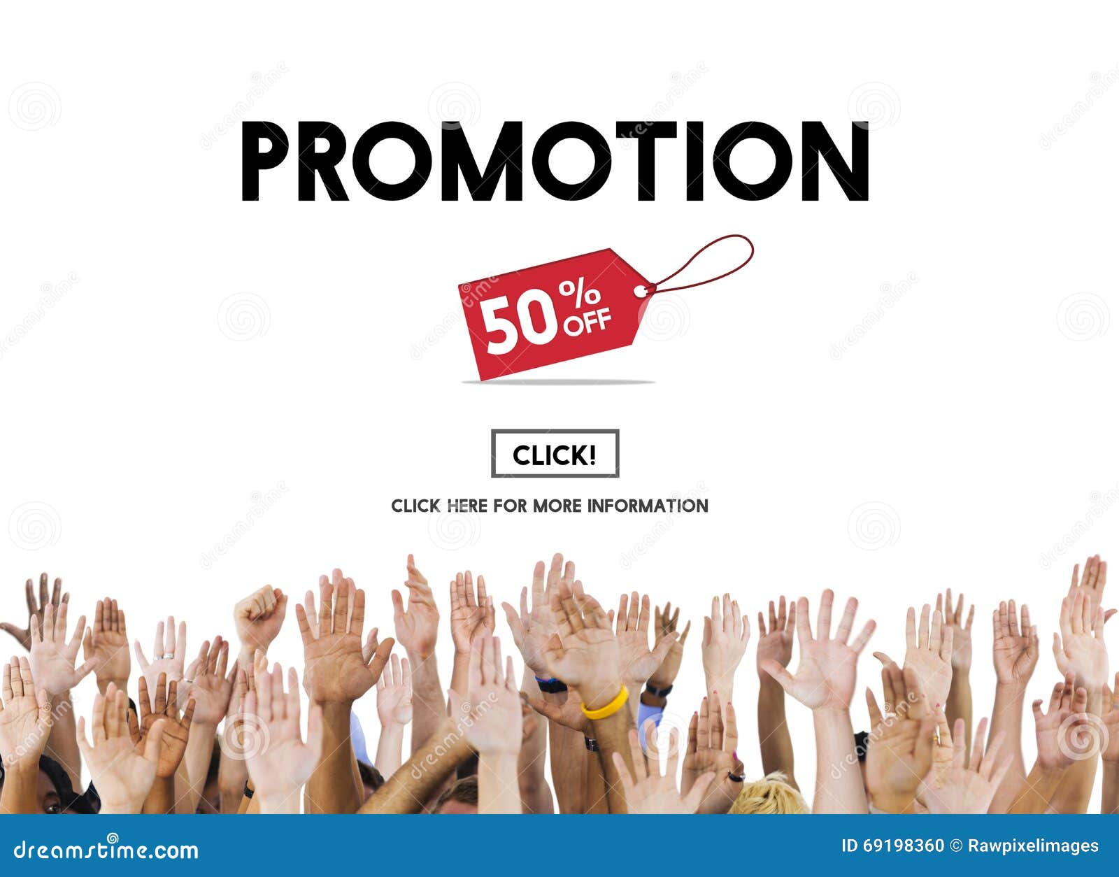 Promotion Discount Price Tag Campaign Concept Stock Photo - Image of ...