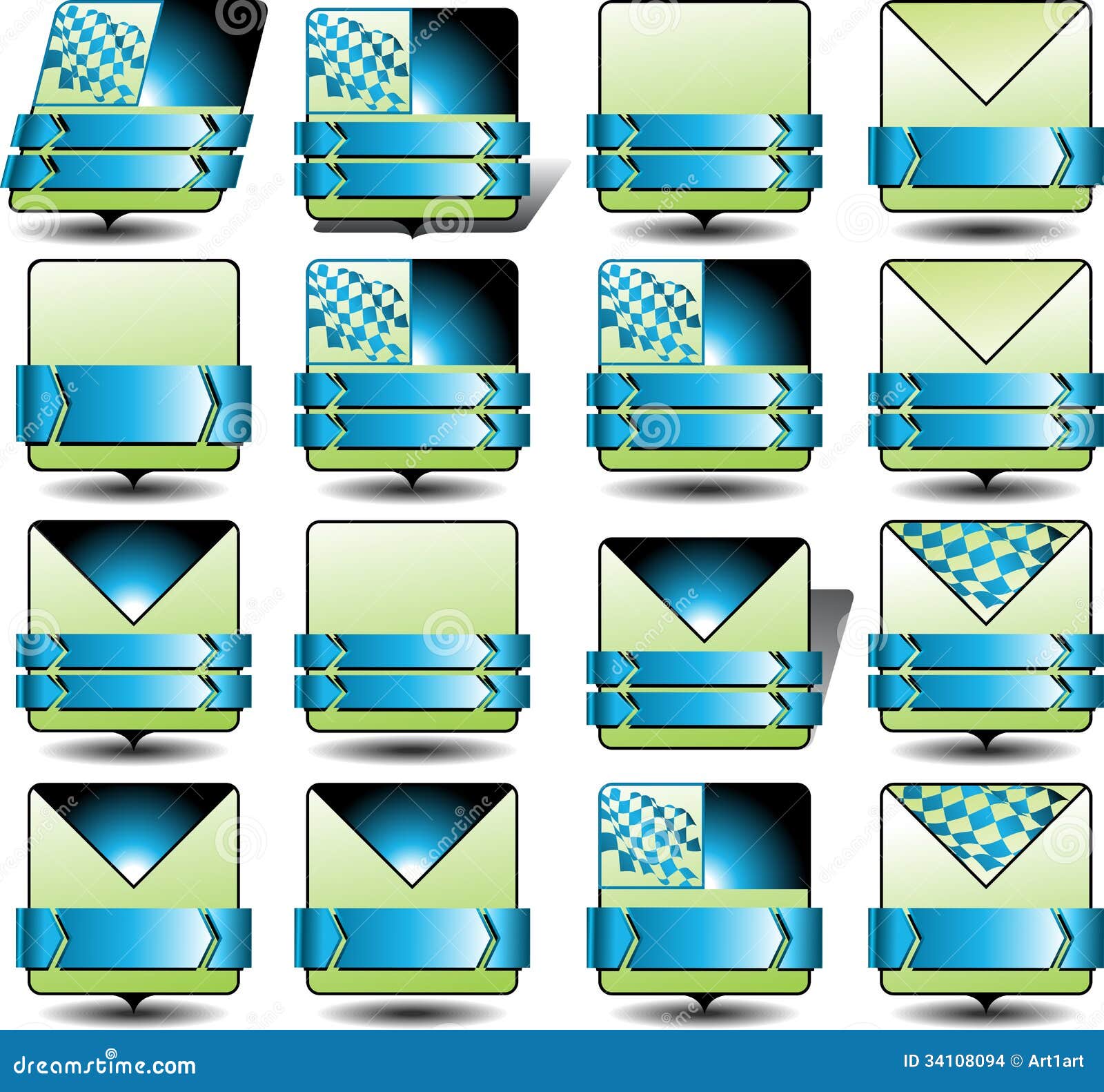 Promotion email icon stock vector. Illustration of attention - 34108094