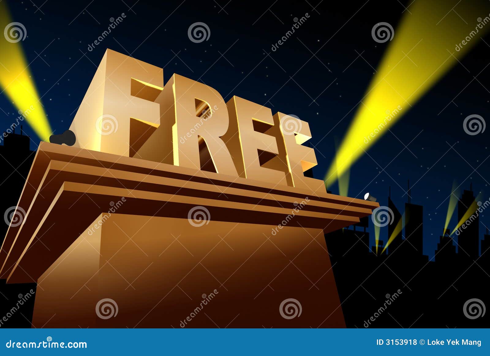 Promotion events stock illustration. Illustration of gold - 3153918