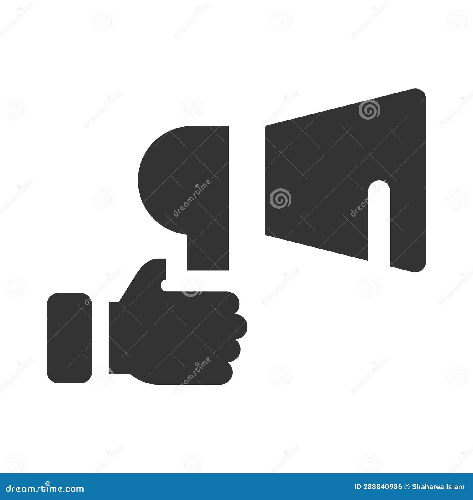 Promotion Icon stock illustration. Illustration of icon - 288840986