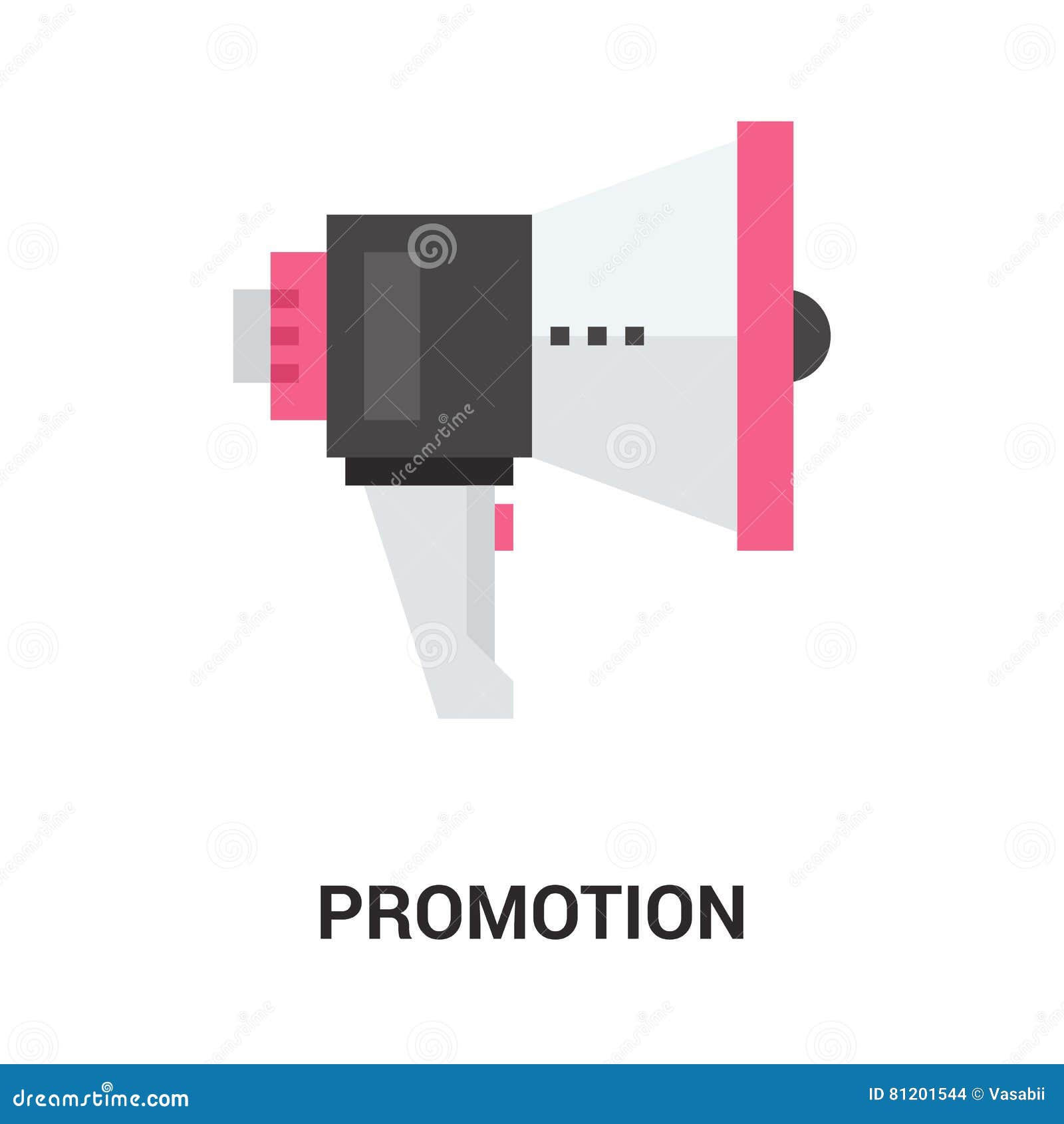 Promotion icon concept stock vector. Illustration of logo - 81201544