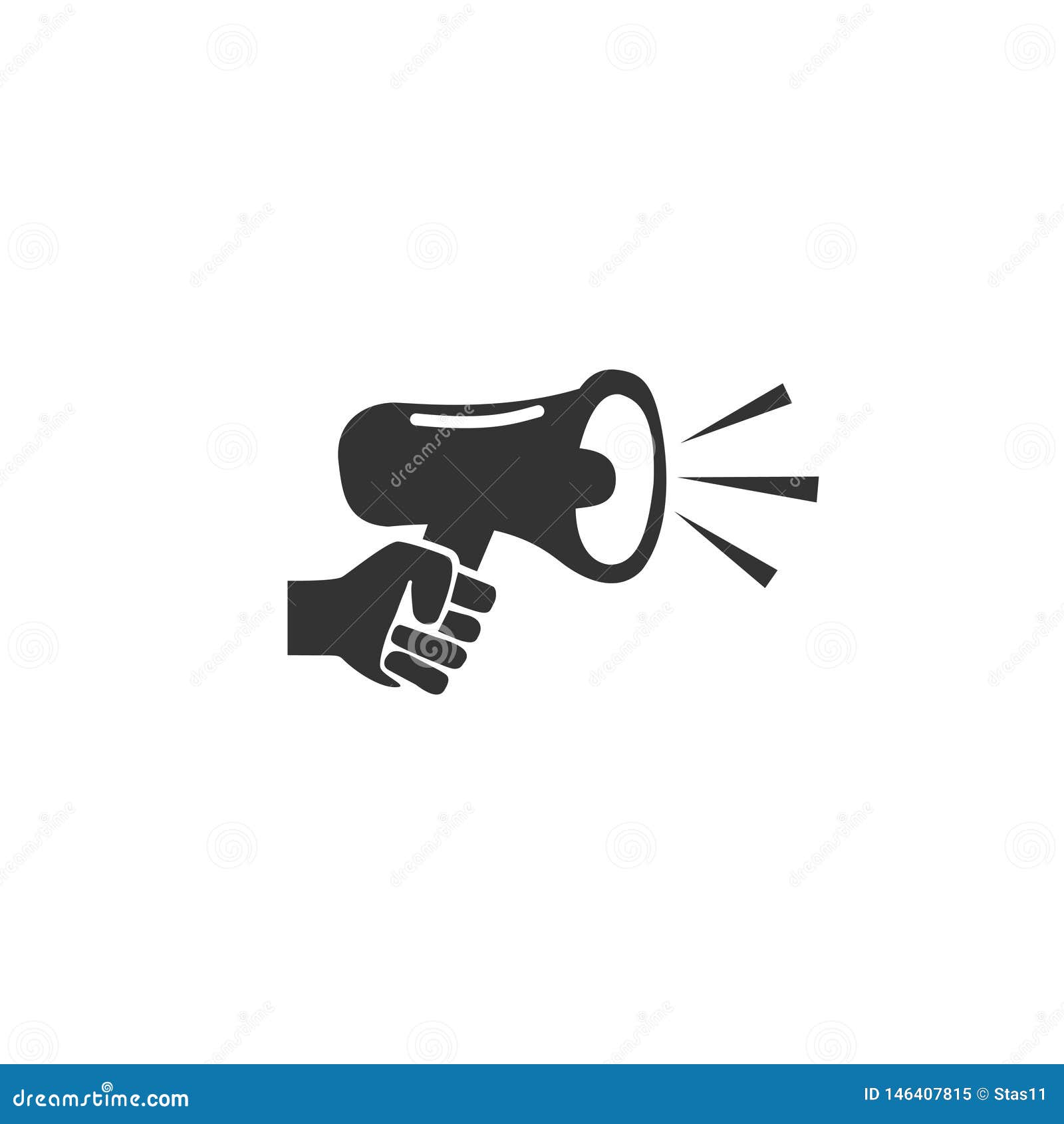 Promotion Icon in Simple Design. Vector Illustration Stock Vector ...