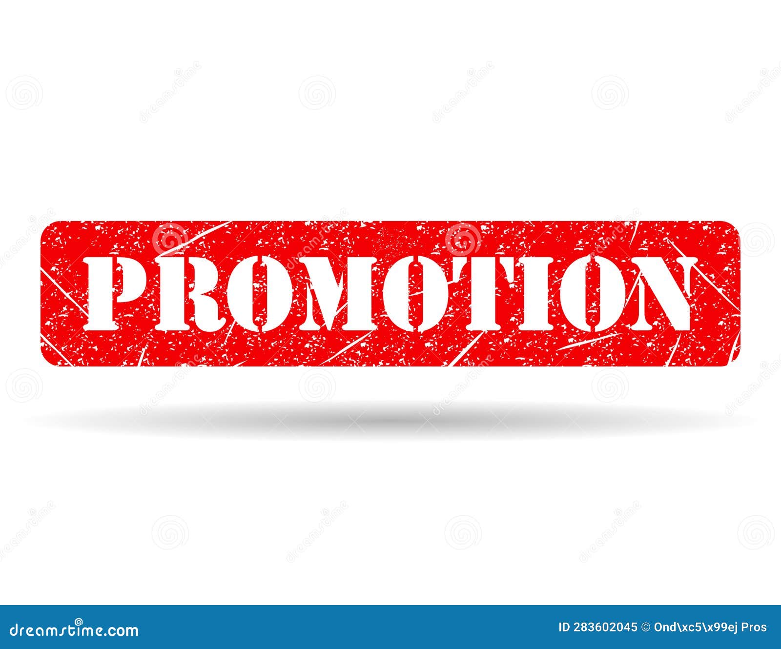 Promotion Stamp Symbol Shadow, Label Sticker Sign Button, Text Banner ...