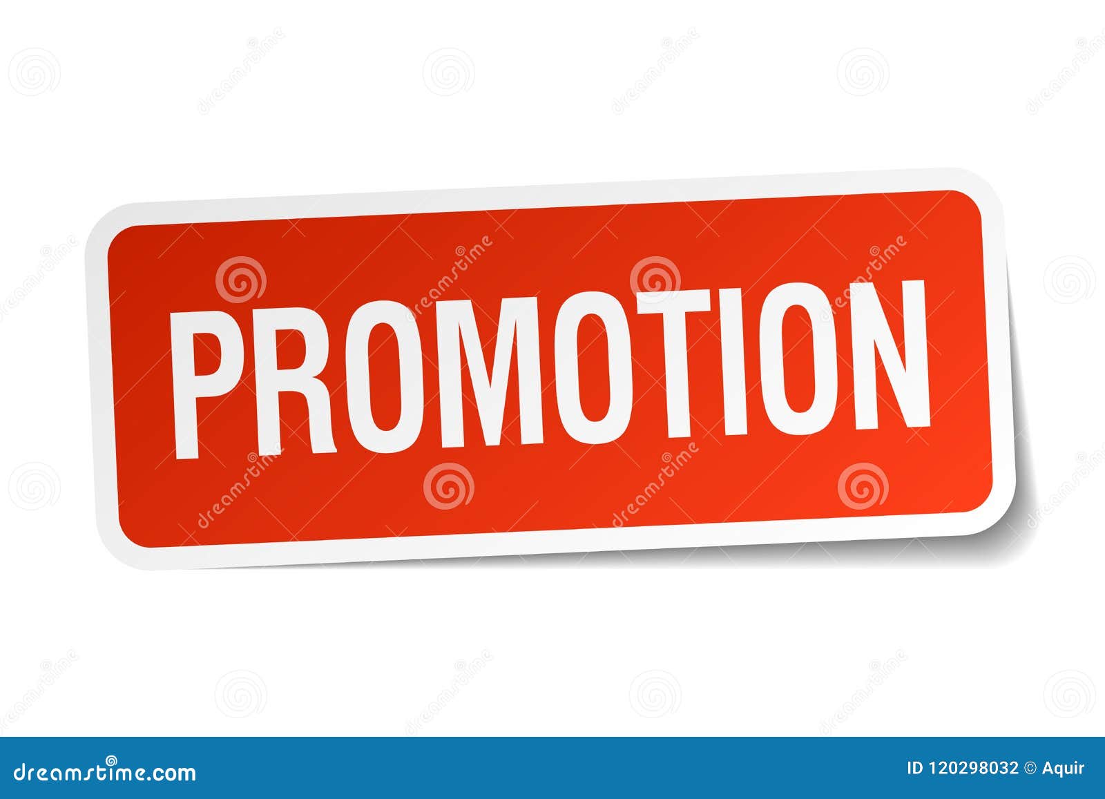Promotion sticker stock vector. Illustration of isolated - 120298032