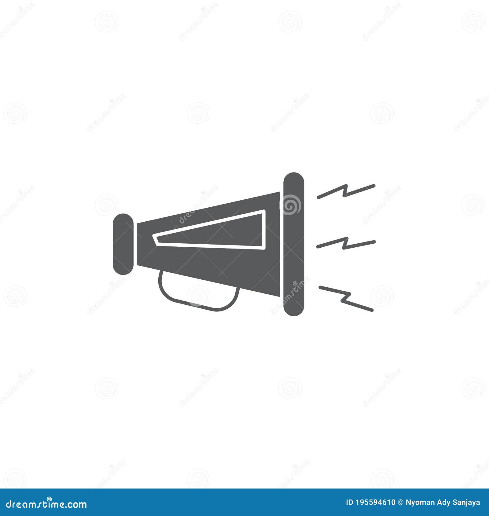 Promotion Symbol Vector Icon Concept, Isolated on White Background ...