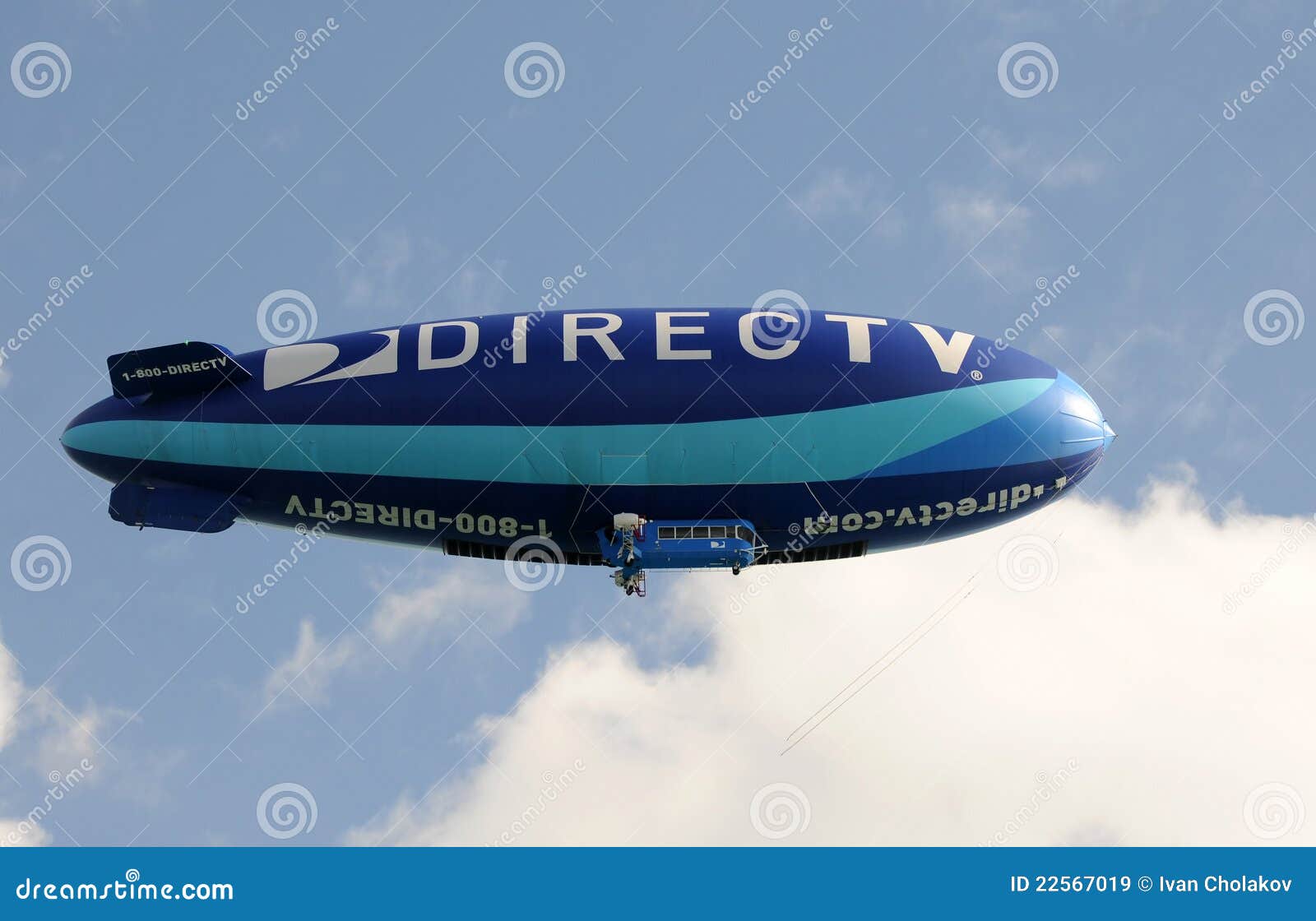 Promotional Airship Over Miami Editorial Stock Image - Image of miami ...