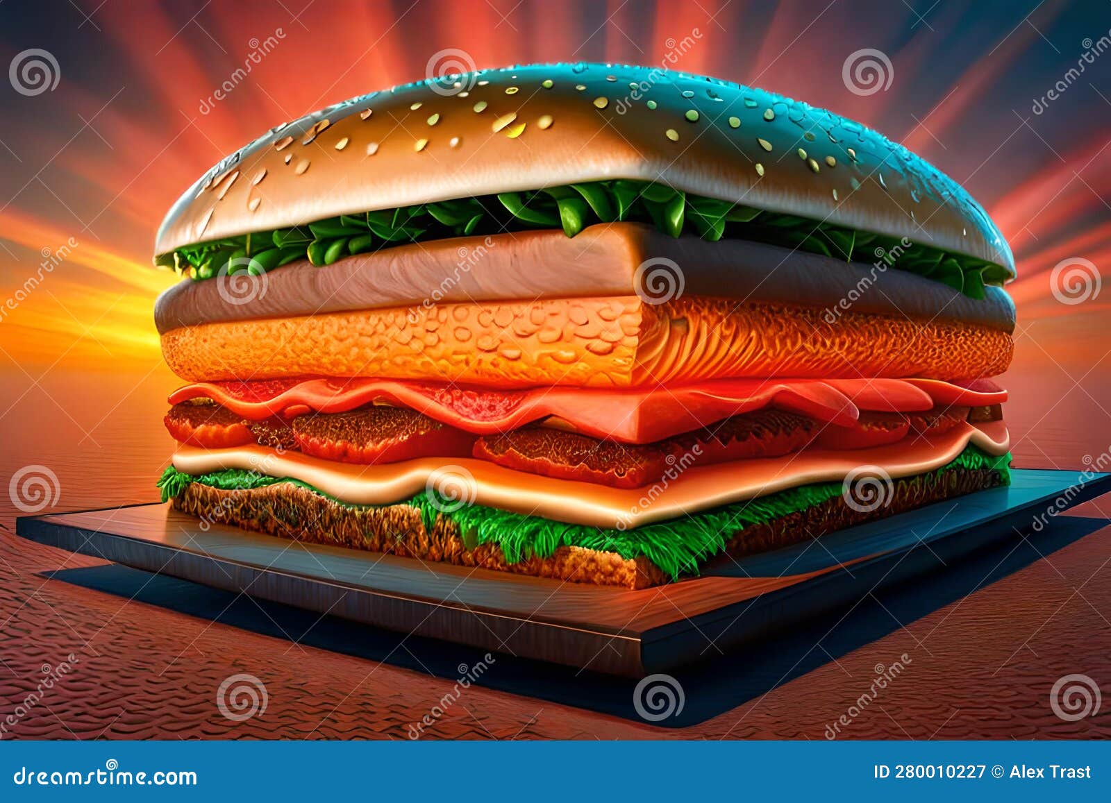 A Huge Square Labyrinth With An Entrance And An Exit. Simple Flat ...