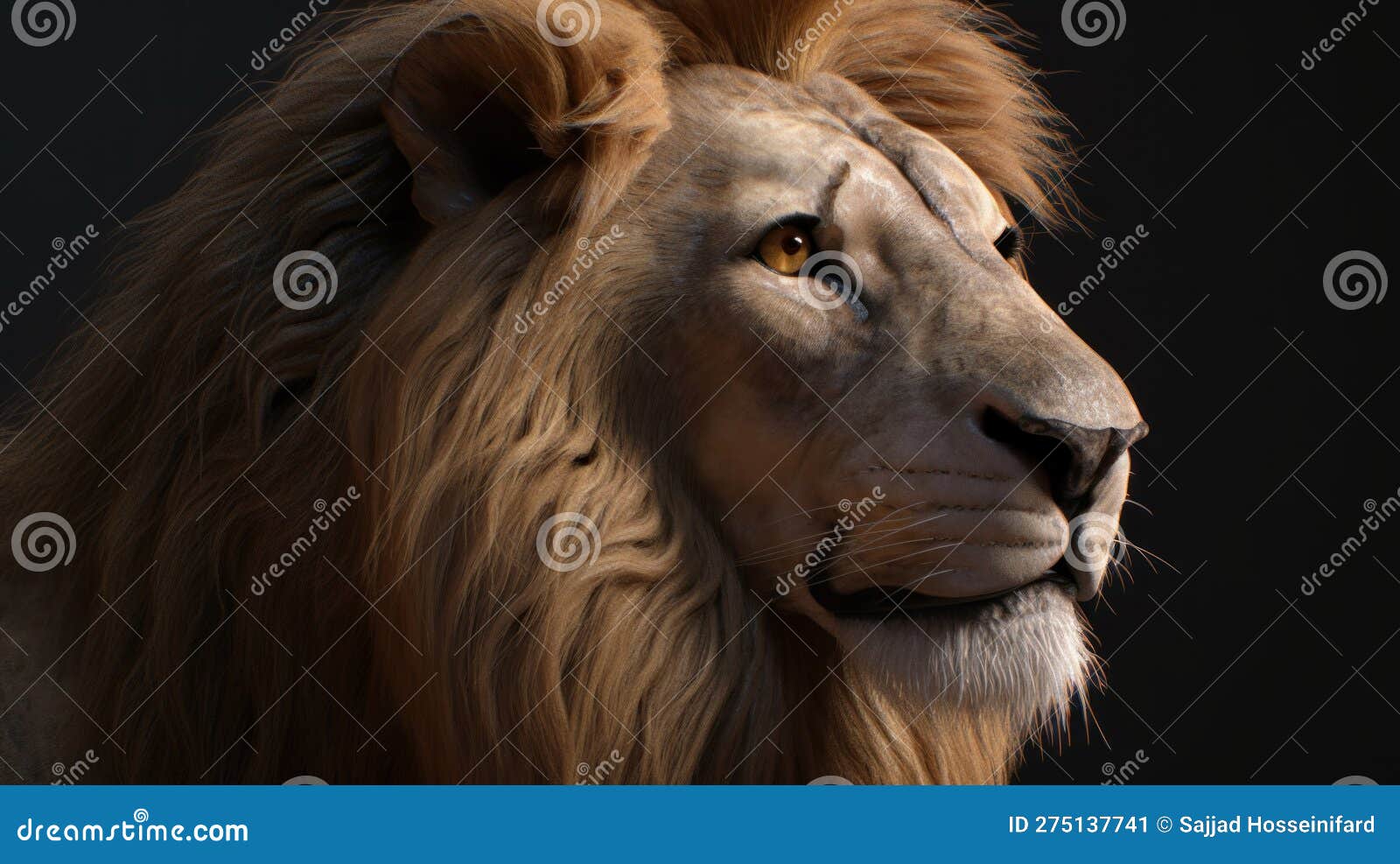 Ultra-realistic Bald Eagle Head 4k Rendering Royalty-Free Stock Image ...