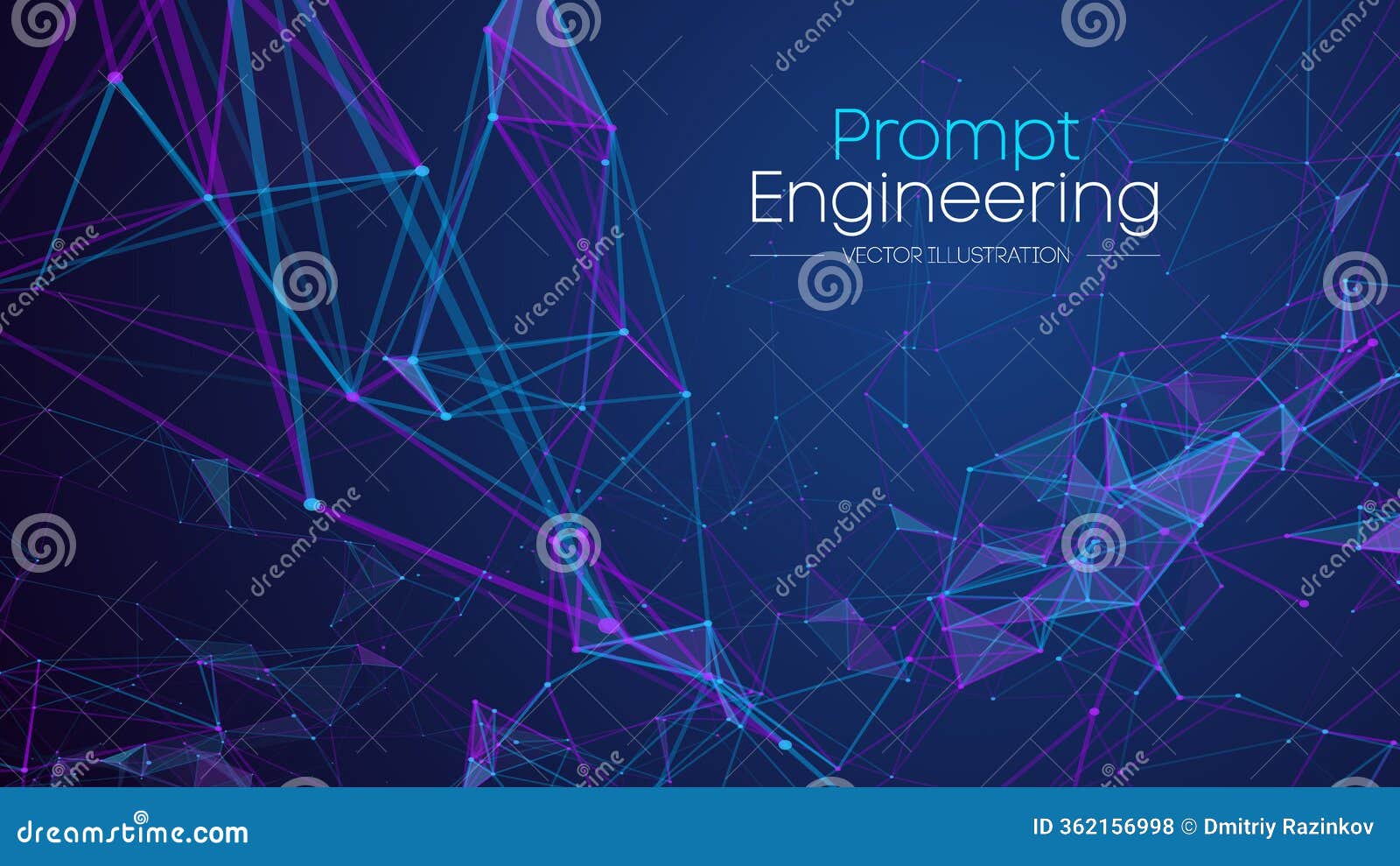 Prompt Engineering Ai And Data Visualization Cartoon Vector 348091725