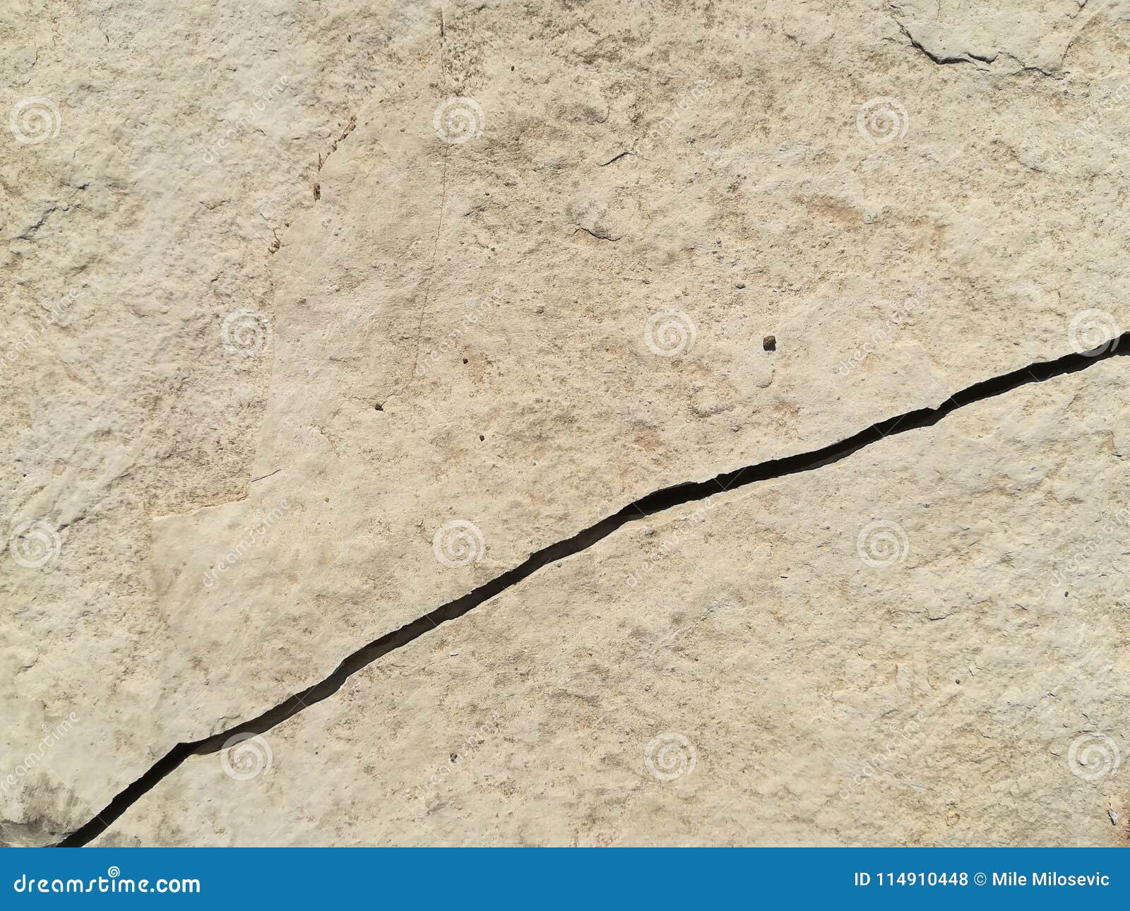 Pronounced Effect Crack in a Wall Stock Photo - Image of built, design ...