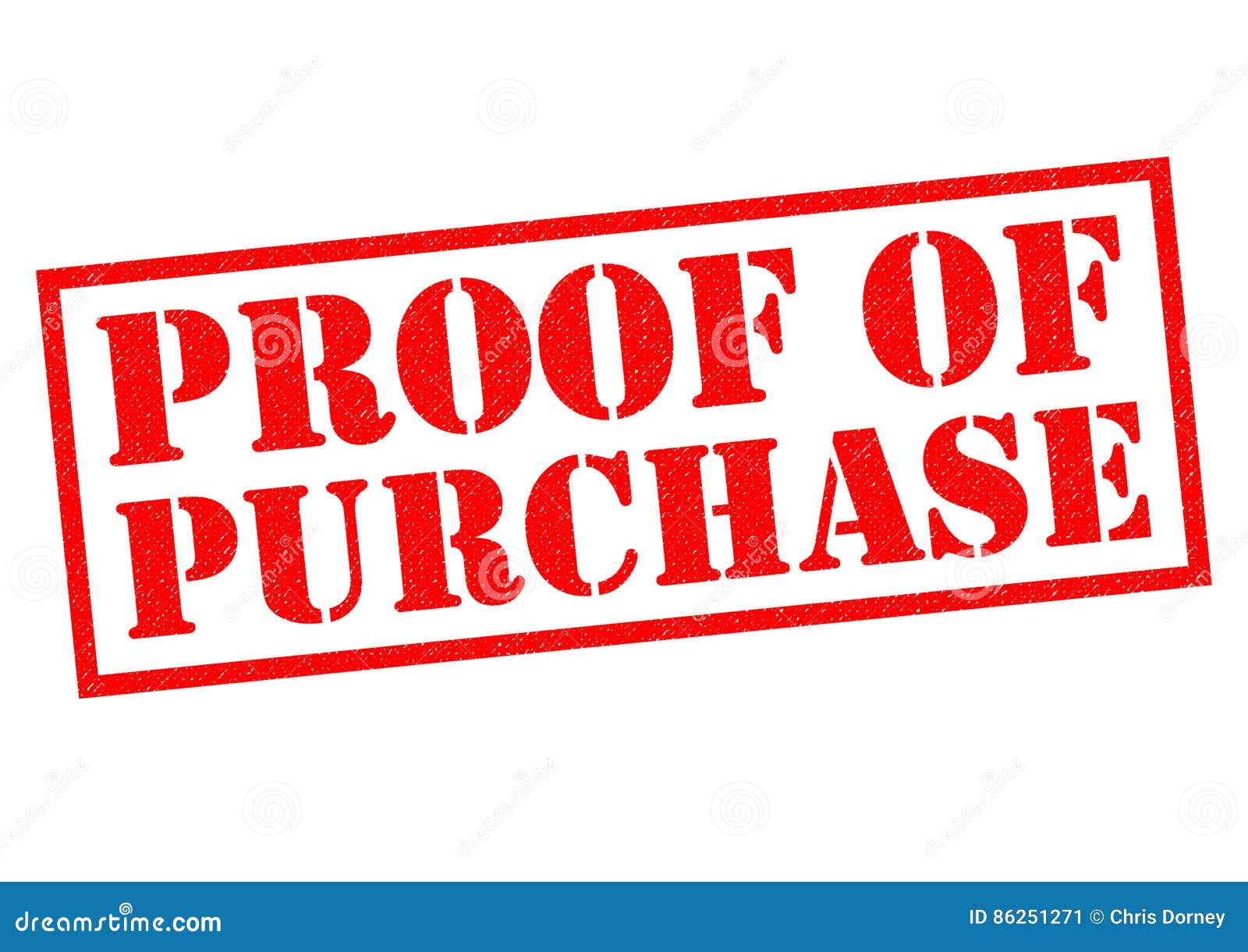 Proof Of Purchase Your Receipt Buying Products Store Barcode Stock ...