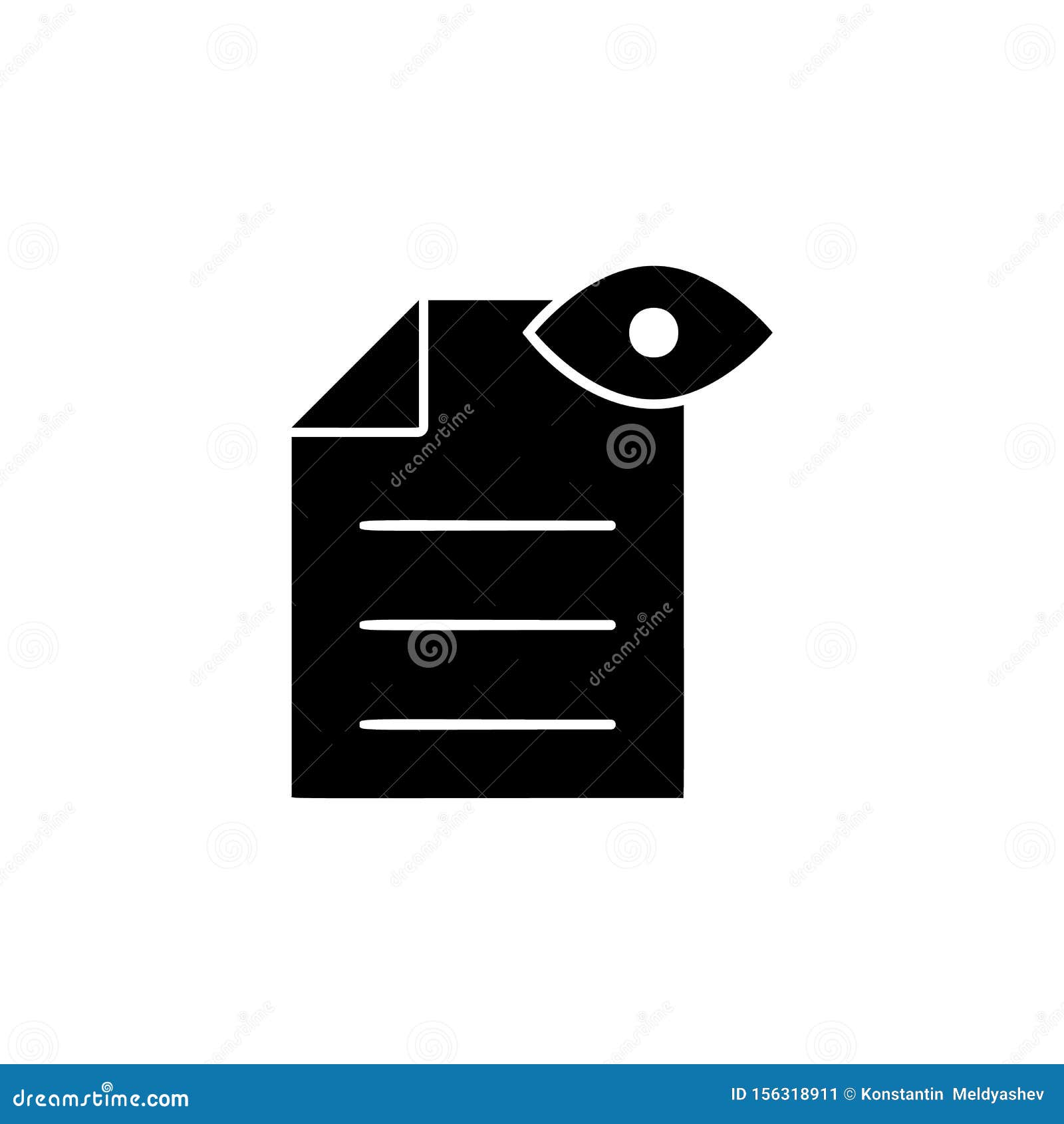 Proof Reading, Text Icon. Simple Glyph Vector of Text Editor Set Icons ...