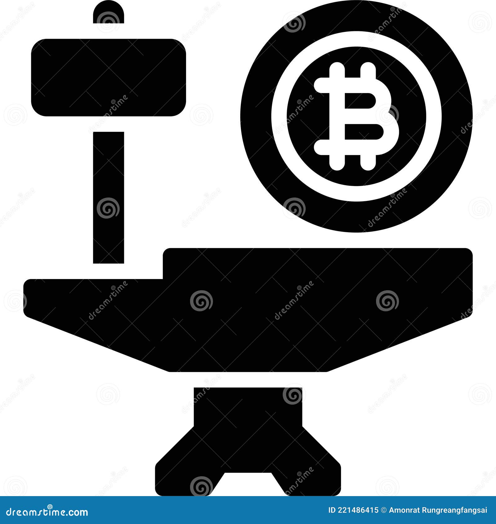 Proof of Stake Icon, Cryptocurrency Related Vector Stock Vector ...