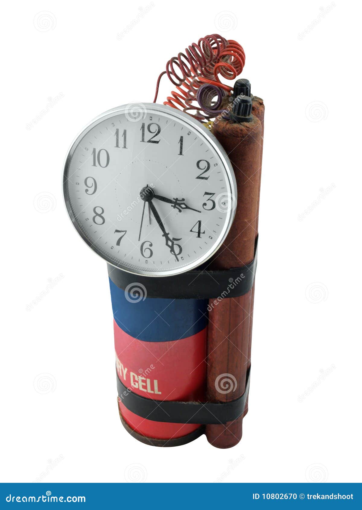 Prop Time Bomb stock photo. Image of stick, fuse, vintage - 10802670