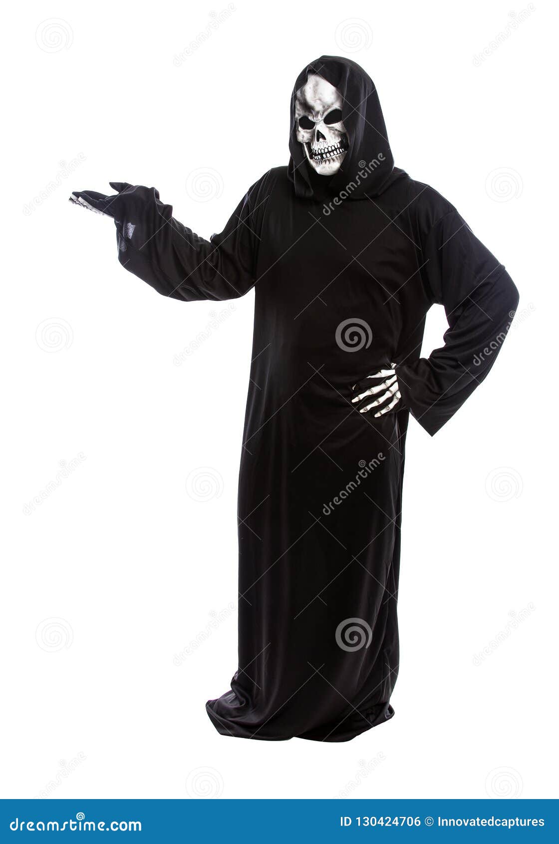 Propaganda De Esqueleto De Ghost Do Ceifador Foto de Stock - Imagem de ...