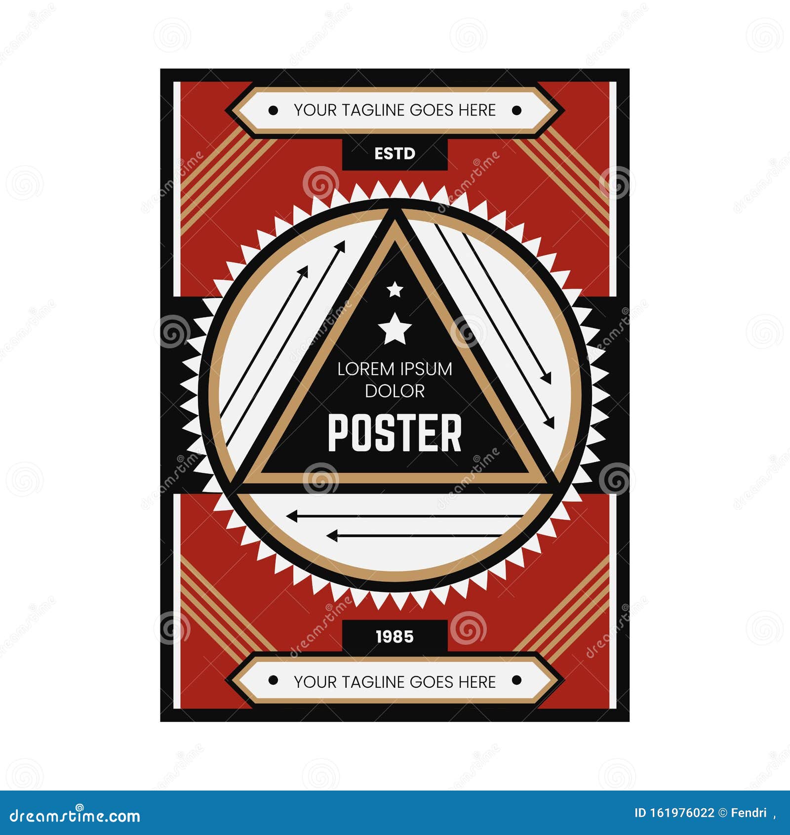 PROPAGANDA POSTER DESIGN TEMPLATE Stock Vector - Illustration of ...