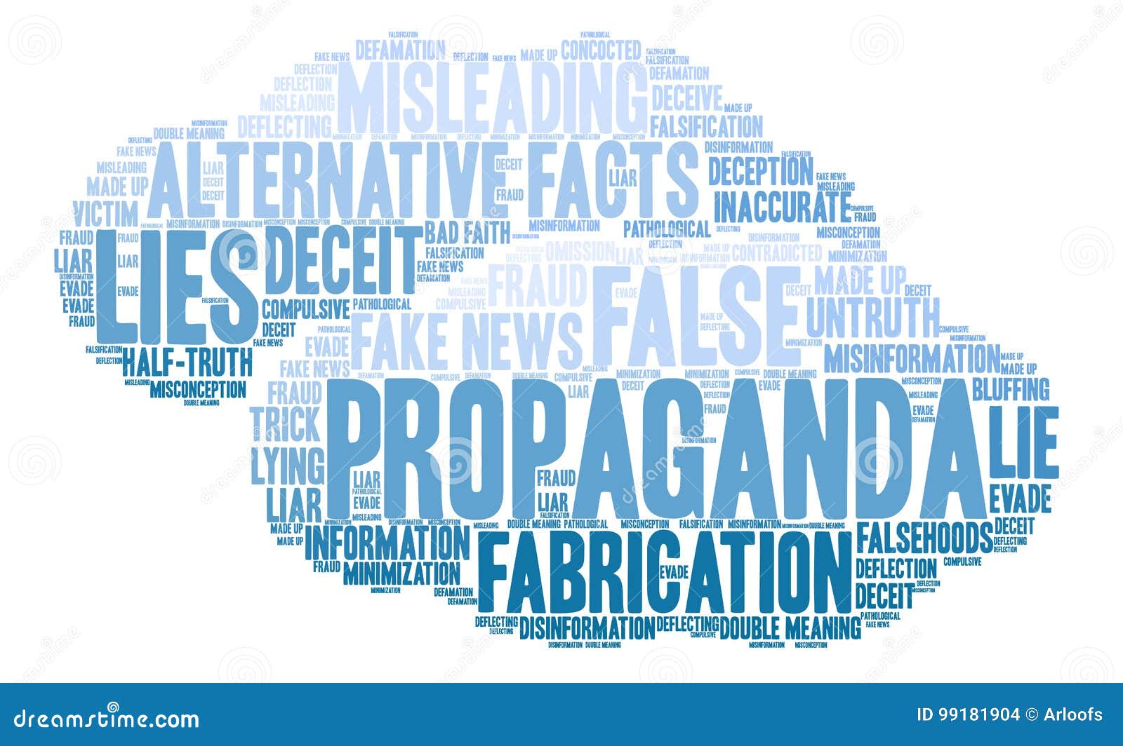 Propaganda Word Cloud stock vector. Illustration of alternative - 99181904