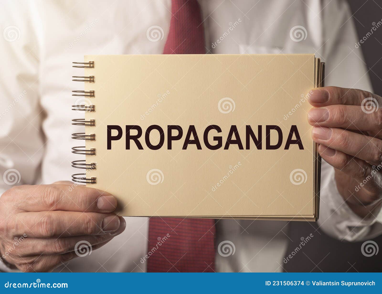 Propaganda Word. Manipulation And Brainwash By Government Concept ...