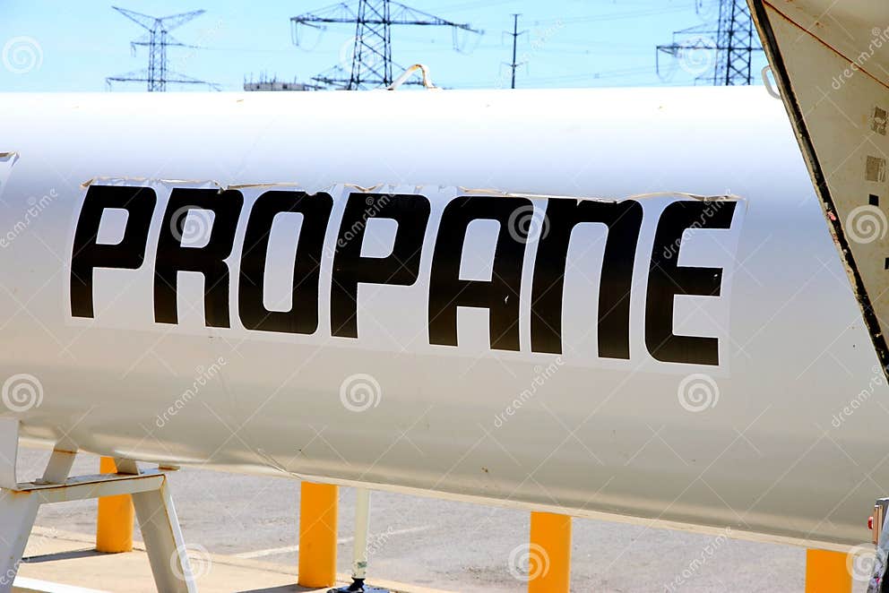 Propane Tank stock image. Image of department, danger - 19982145