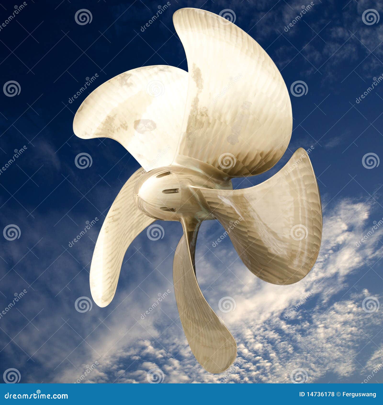 Propeller stock photo. Image of front, outdoors, view - 14736178