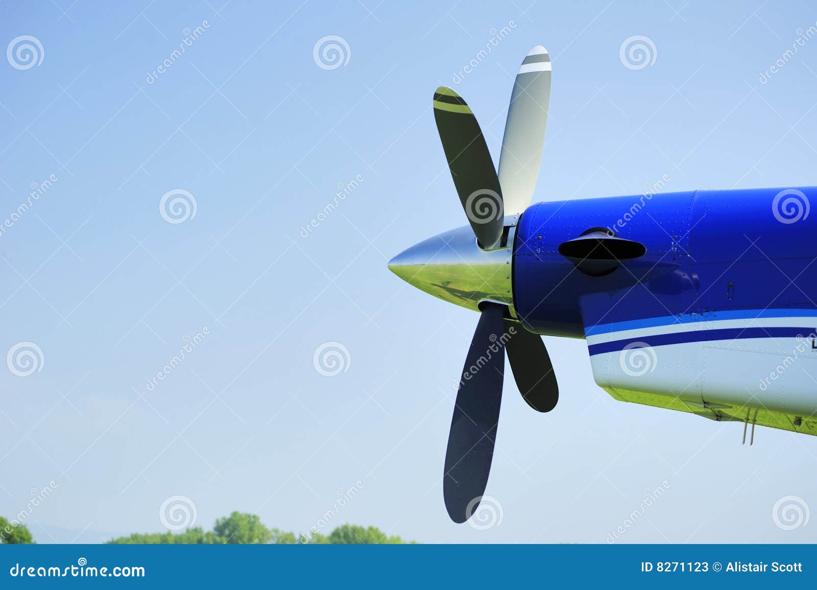 Propeller stock image. Image of prop, aeroplane, engine - 8271123