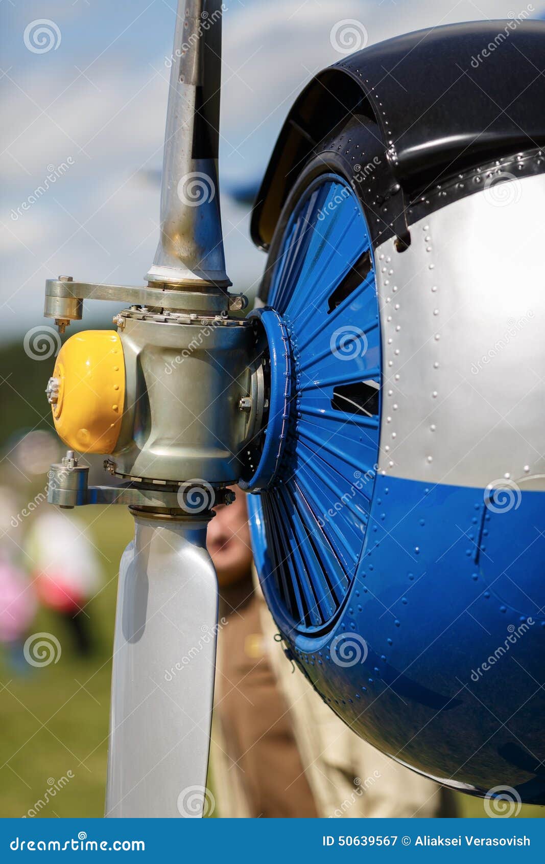 Propeller aircraft stock image. Image of aircraft, fragment - 50639567