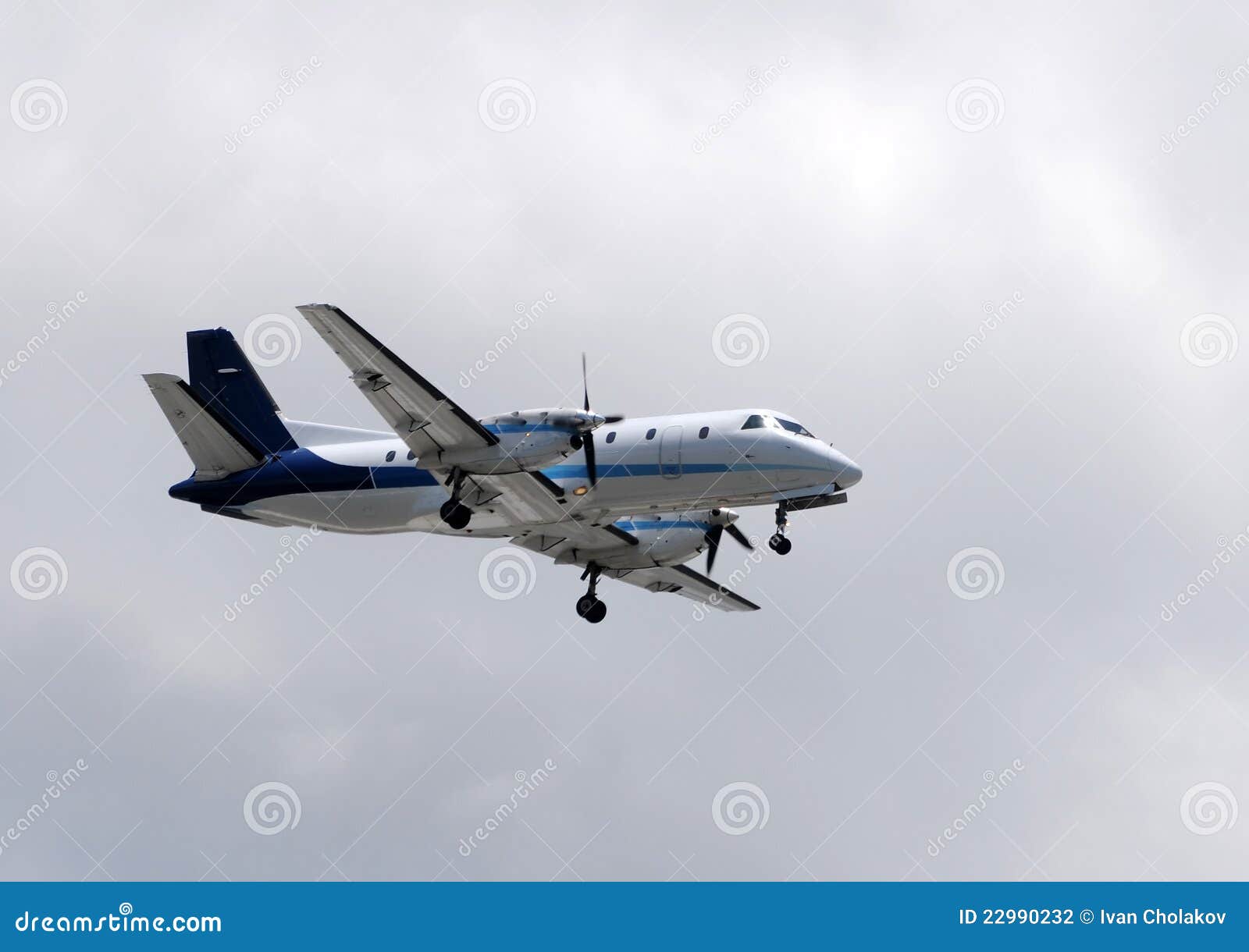 Propeller airplane stock photo. Image of flight, airborne - 22990232