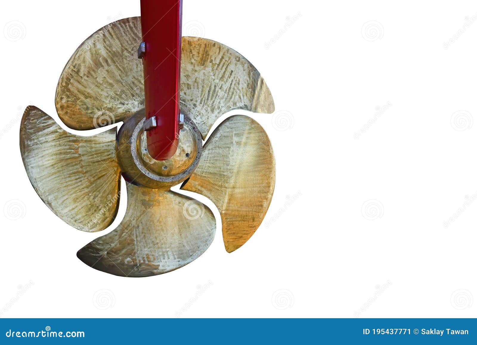 Propeller Of Cargo Ship Repair Already In Shipyard After Maintenance ...