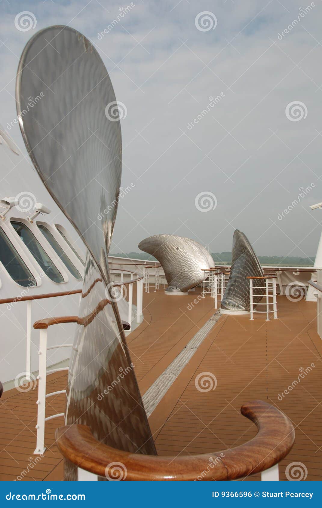 Propeller blades stock photo. Image of foredeck, shine - 9366596
