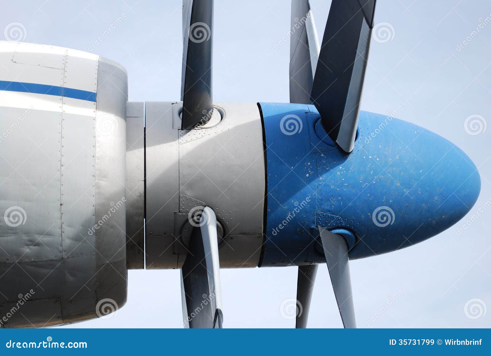 Propeller stock image. Image of power, turbine, close - 35731799