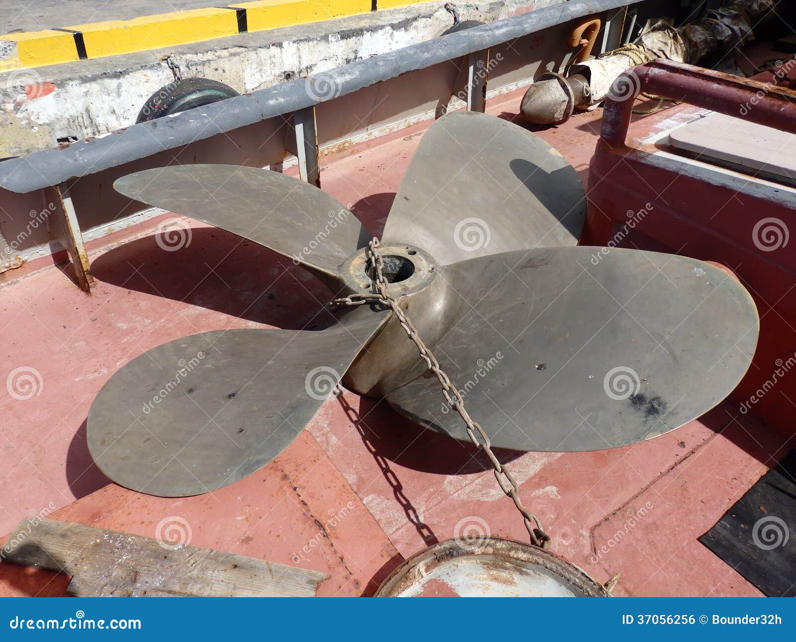 Ships Propeller And Barnacles Stock Photo | CartoonDealer.com #49994406