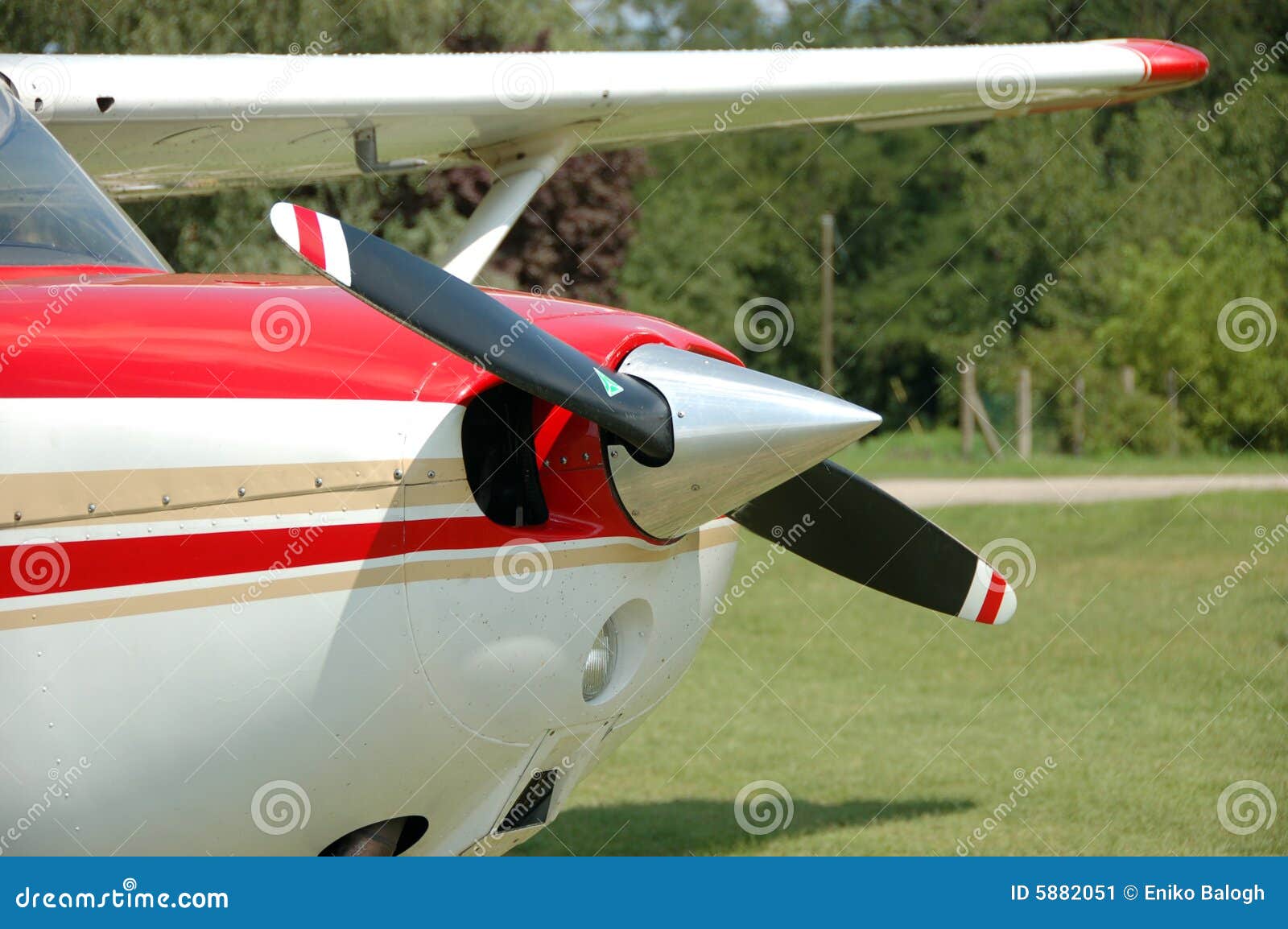 Propeller Engine stock image. Image of airplane, outdoor - 5882051