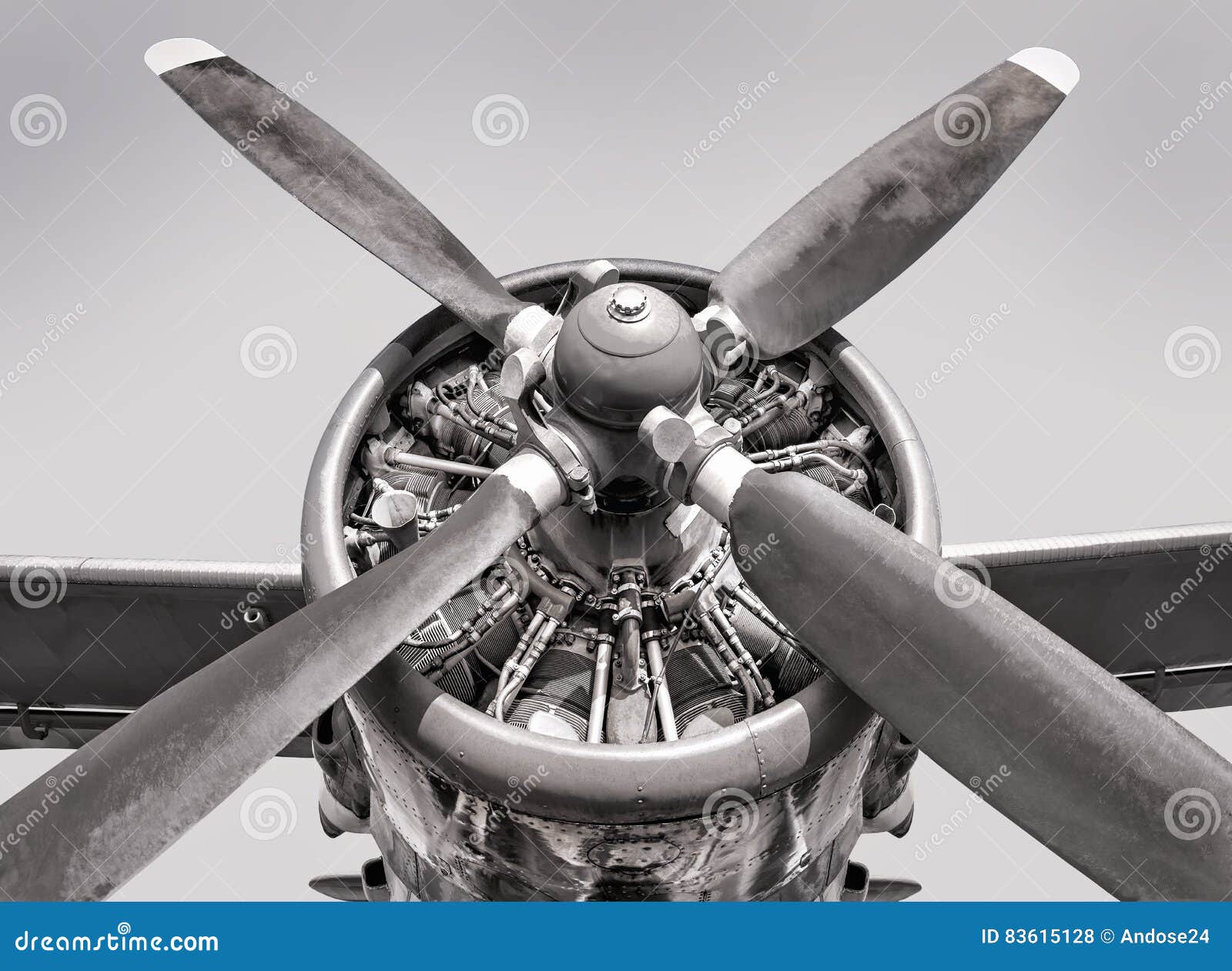 Propeller stock photo. Image of machinery, historic, antique - 83615128