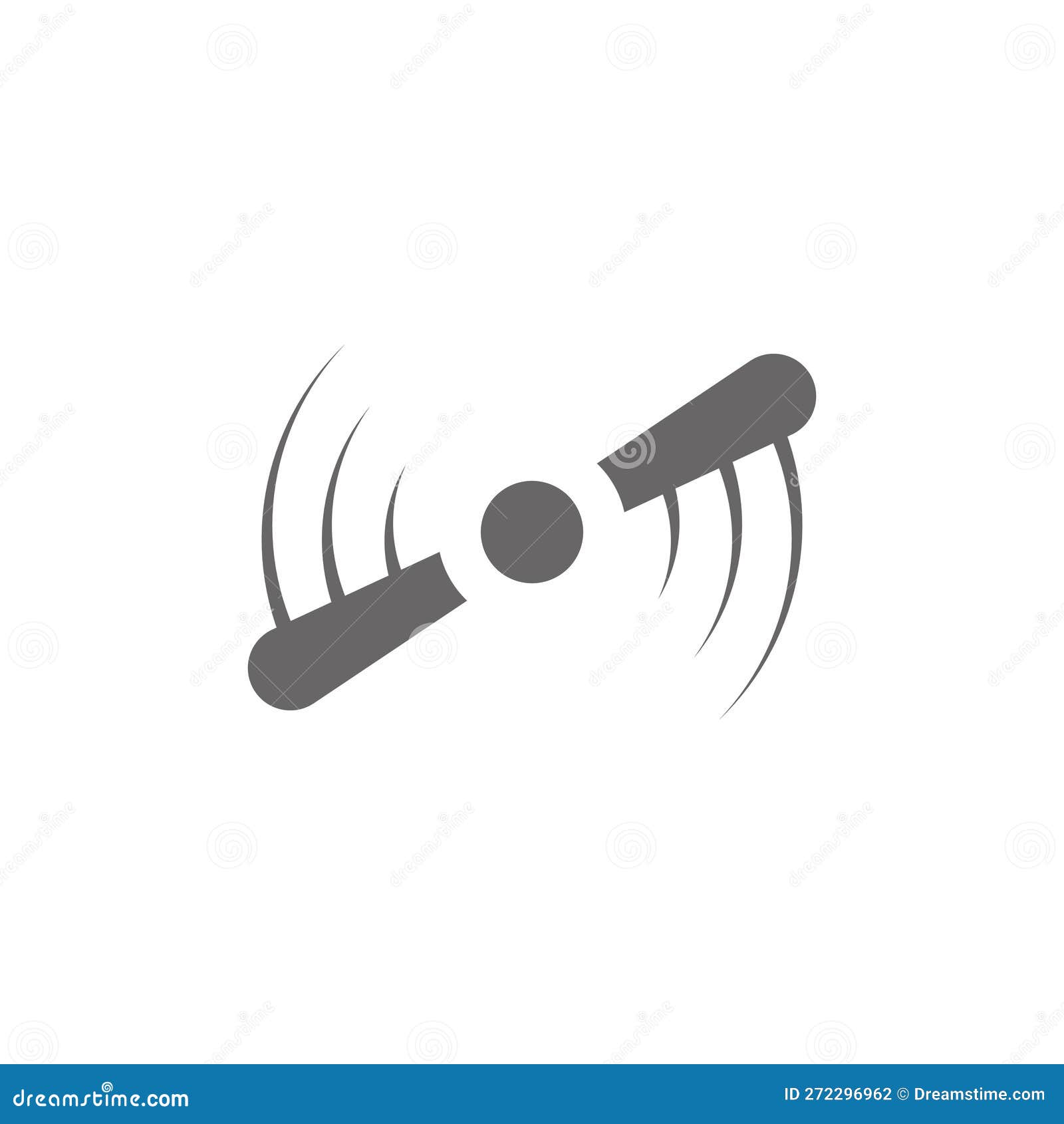 Propeller Flat Design Template with Simple Concept Vector Stock Vector ...