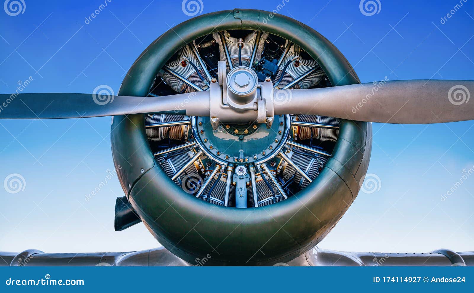 Propeller stock image. Image of airshow, sport, history - 174114927