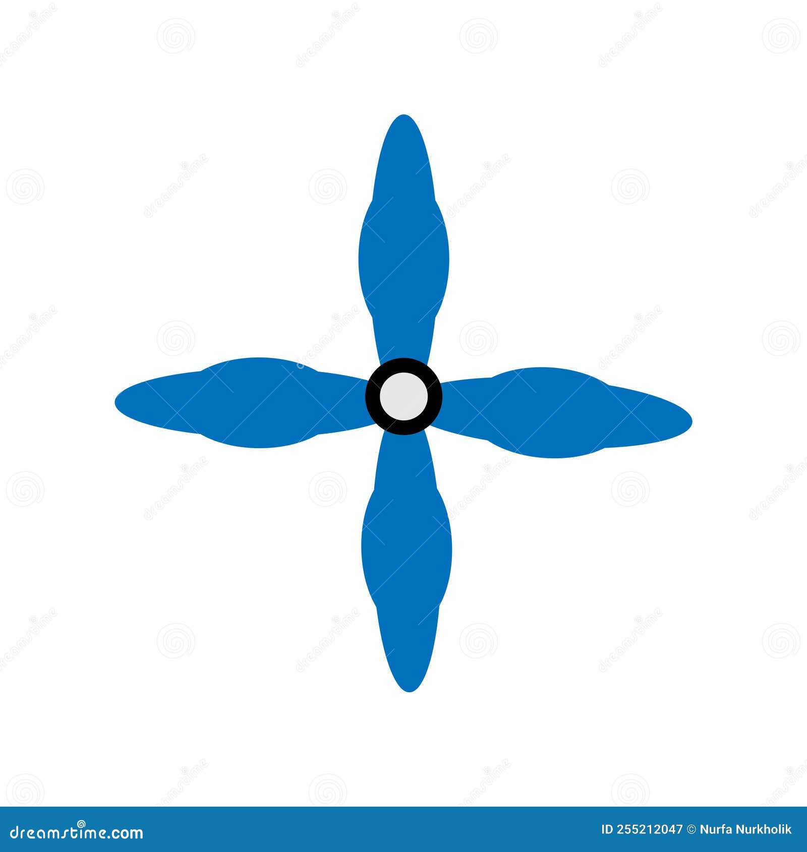 Propeller Icon Color Design Vector Illustration Stock Vector ...