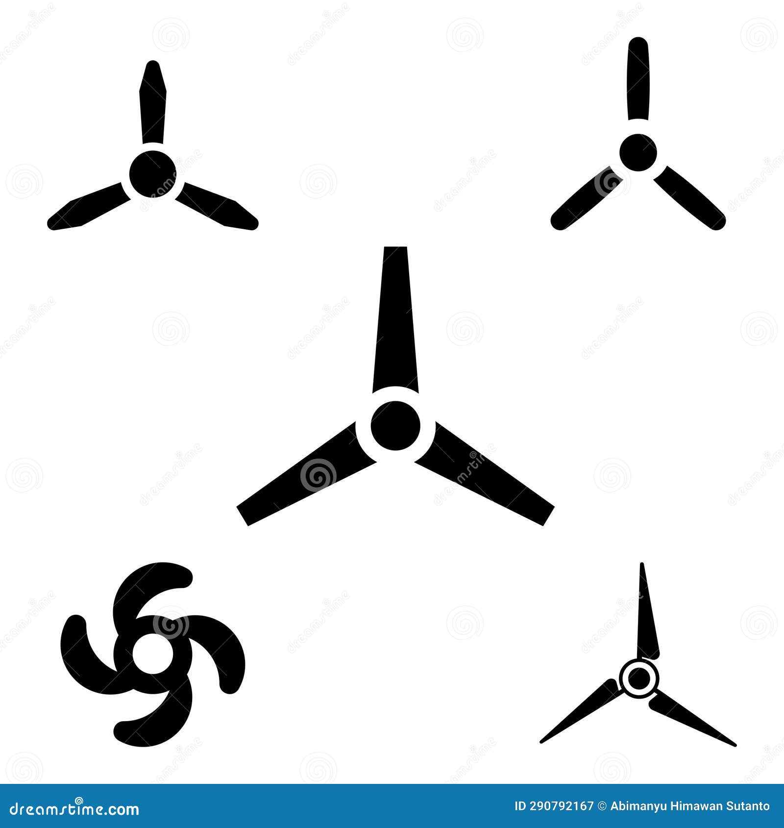 Propeller icon vector stock illustration. Illustration of pictogram ...