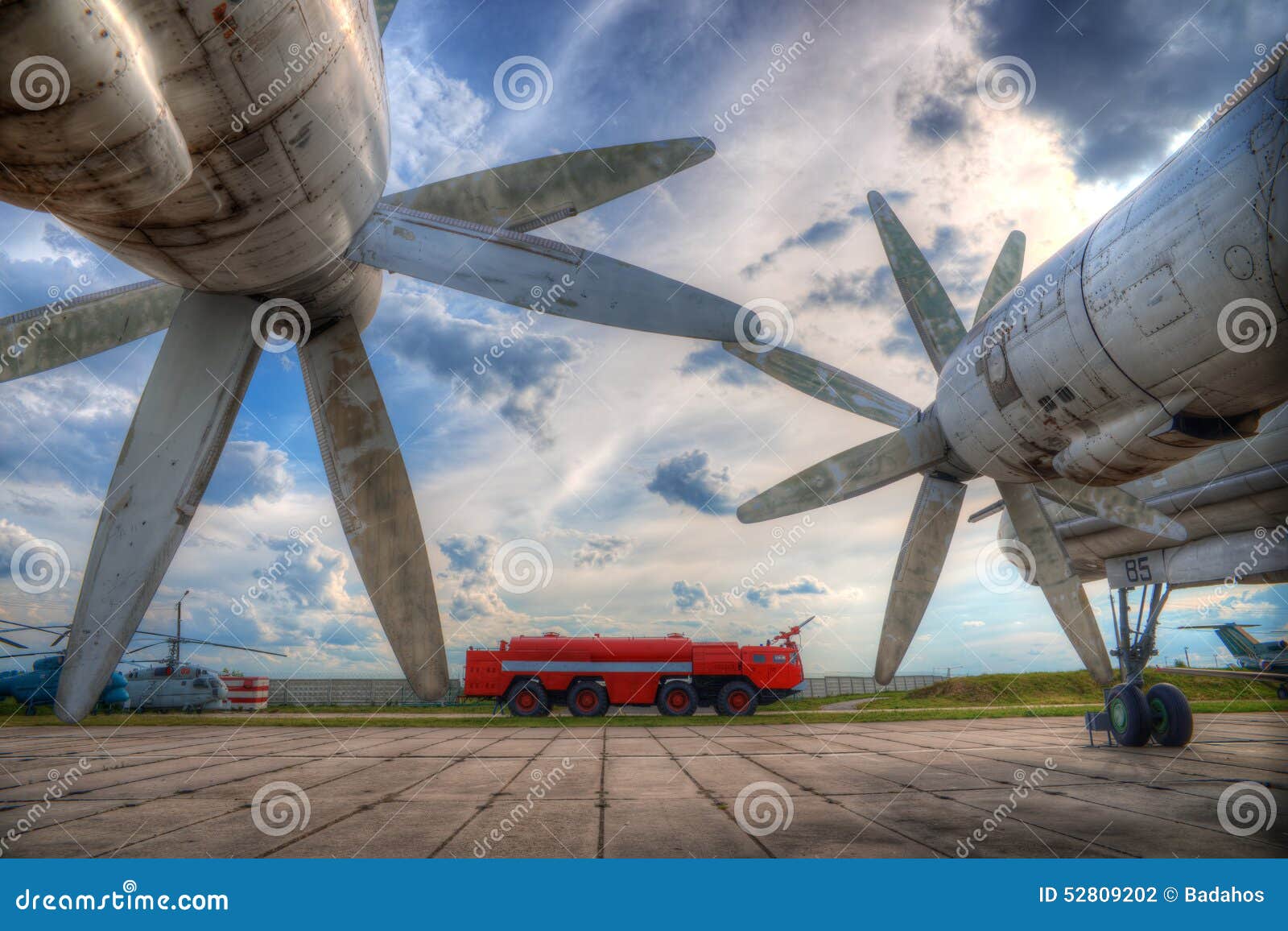 Propeller stock photo. Image of military, cowling, retro - 52809202