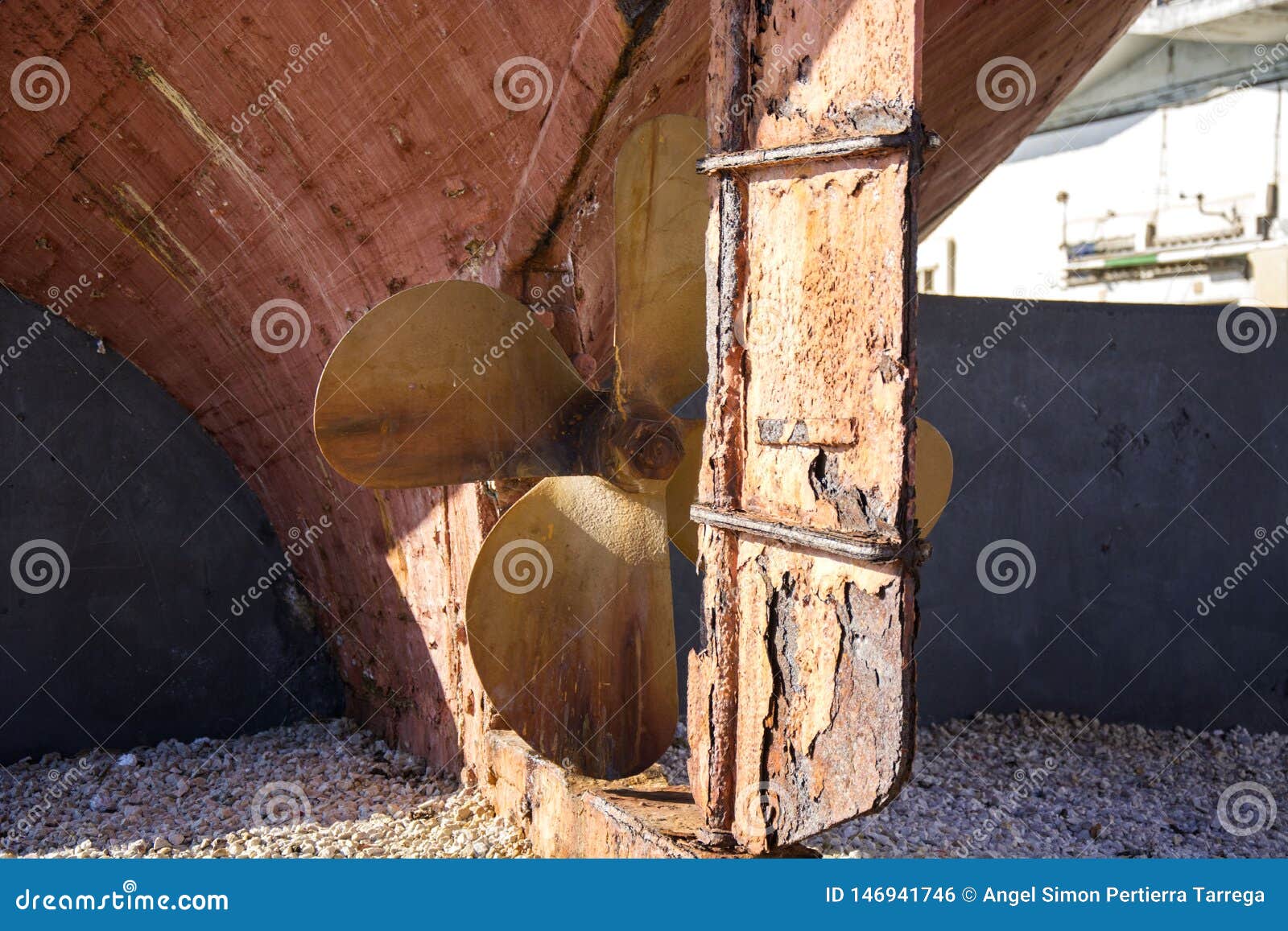 Propeller 2 stock photo. Image of boatdetail, rustymetal - 146941746