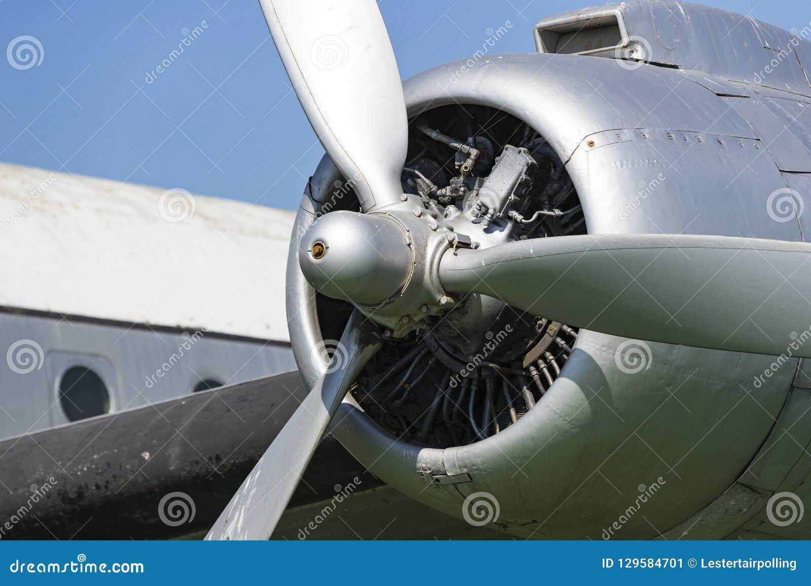 The Propeller of an Old Plane Shot Stock Image - Image of bombs ...