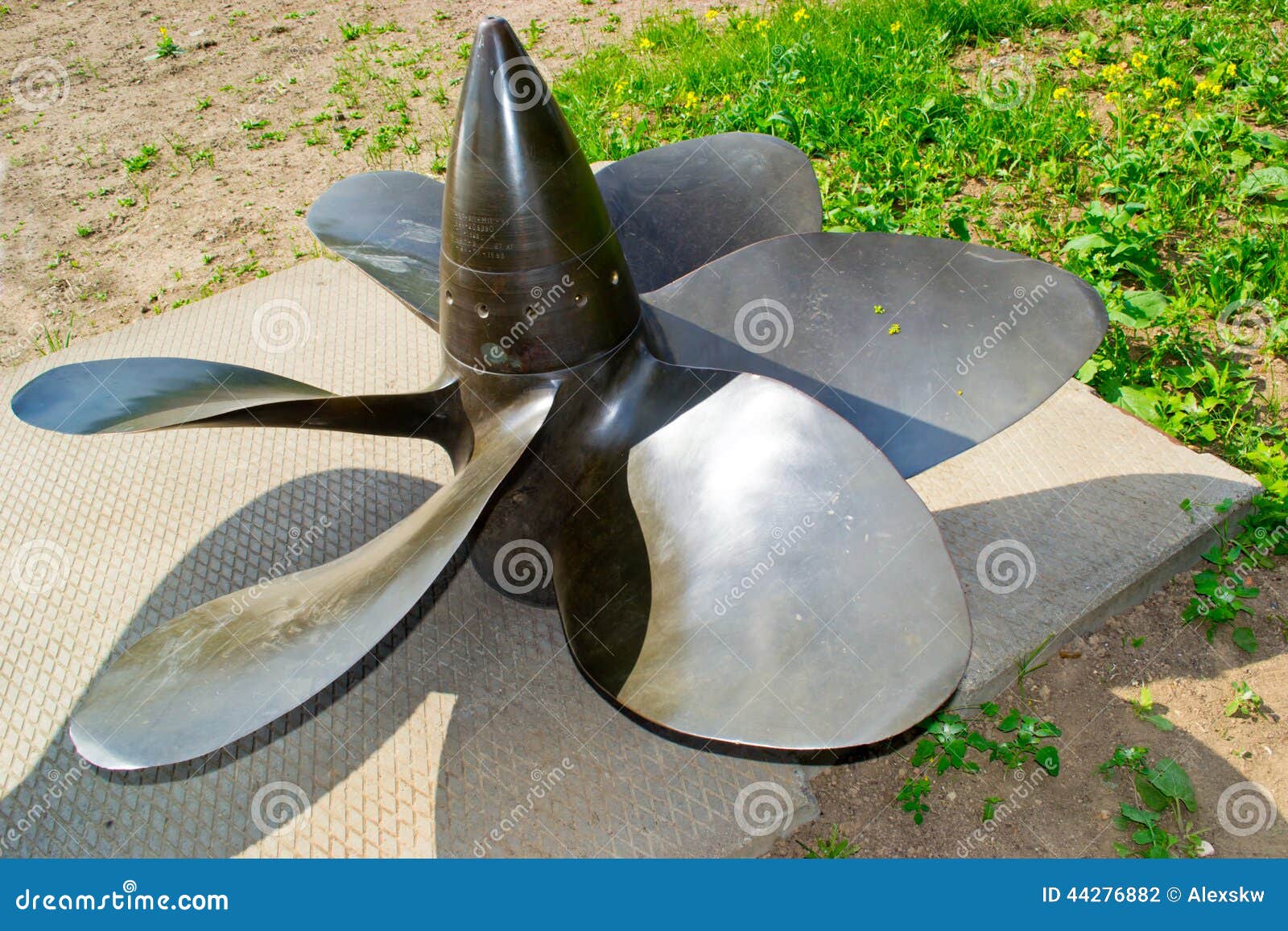 The propeller of the ship stock photo. Image of marine - 44276882
