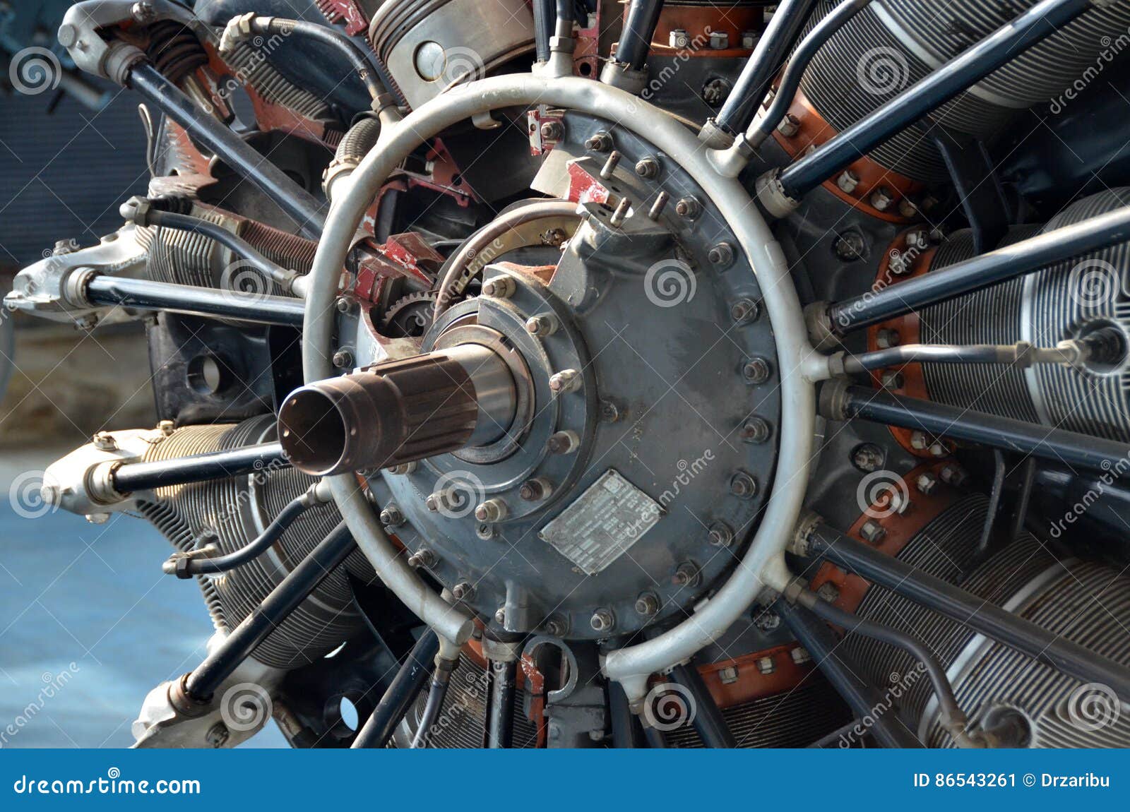 The Propeller of a World War II Airplane Editorial Photo - Image of ...