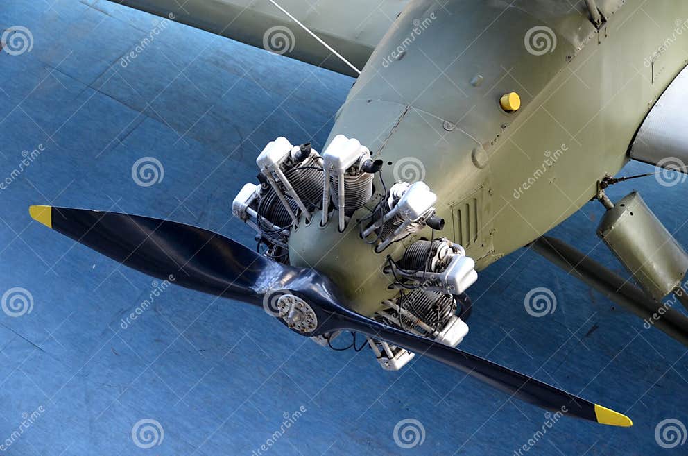 The Propeller of a World War II Airplane Editorial Photo - Image of ...