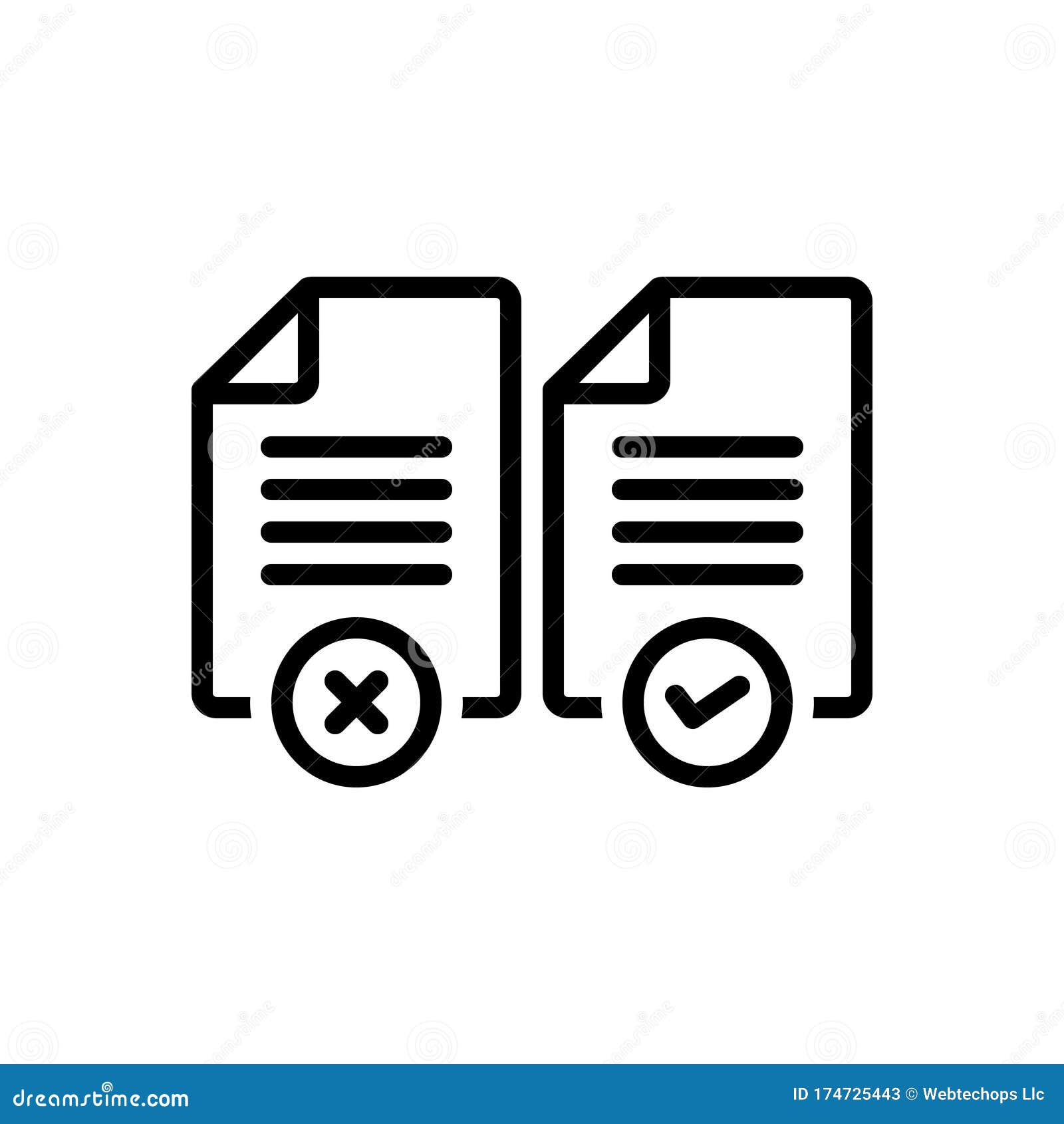 Black Line Icon for Proper, Reasonable and Advisable Stock Vector ...