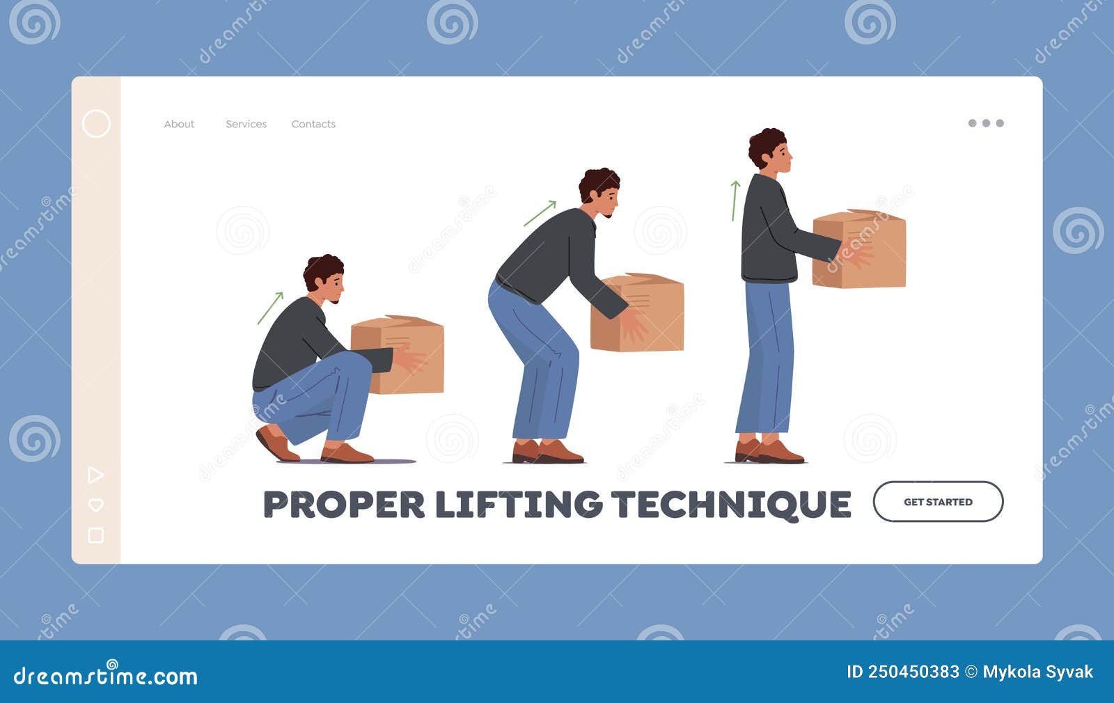 Proper Lifting Technique With Safe Heavy Weight Movement Tips Outline ... Proper Lifting Technique With Safe Heavy Weight Movement Tips Outline ...