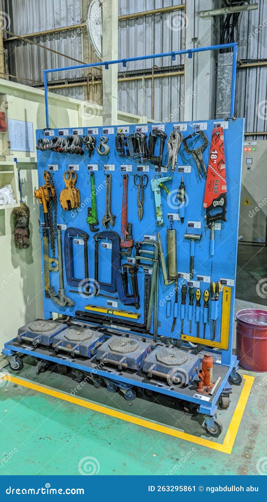 Proper tool placement stock image. Image of concise - 263295861