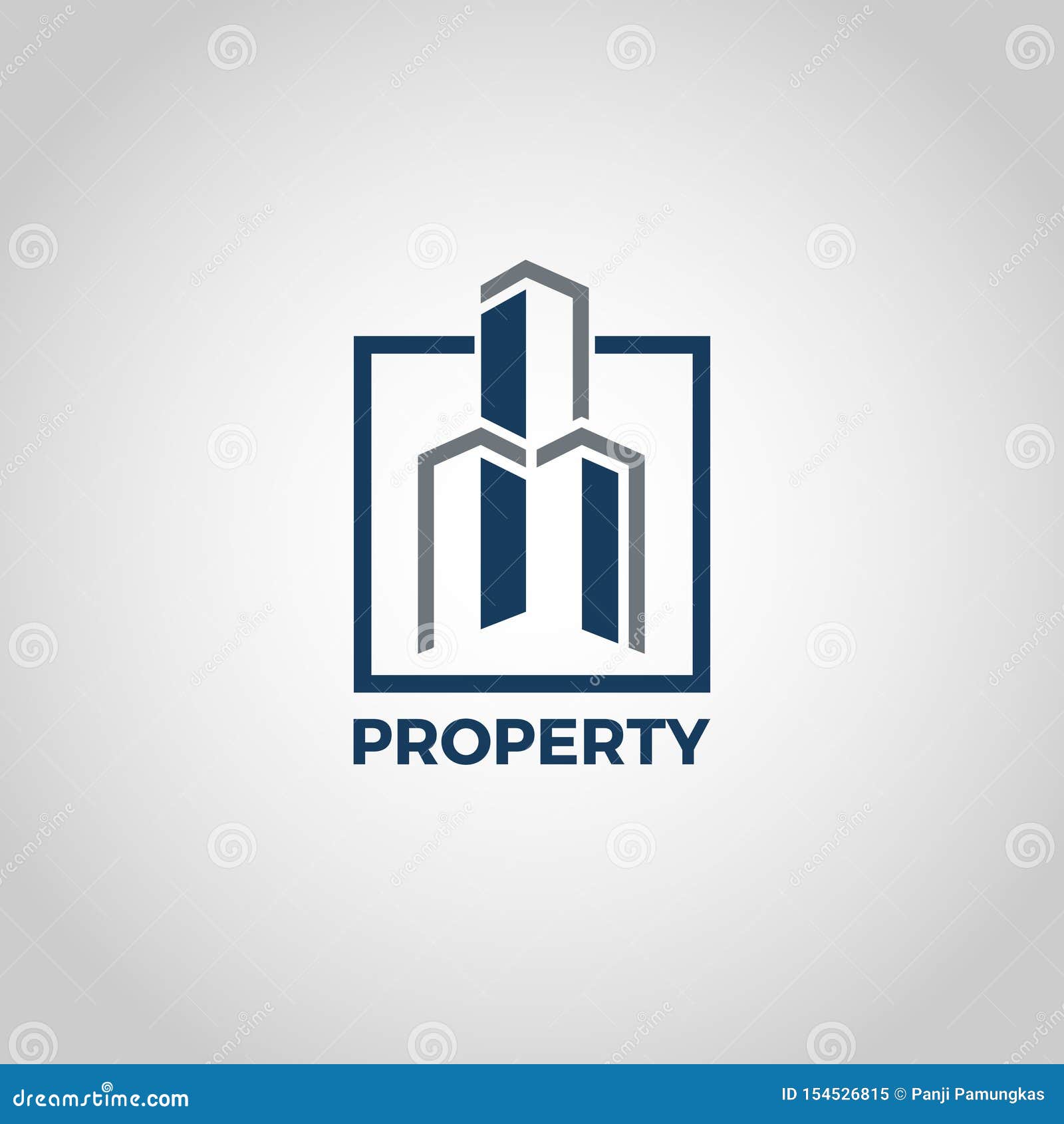 Properties Logo Building Sign Symbol Stock Illustration - Illustration ...