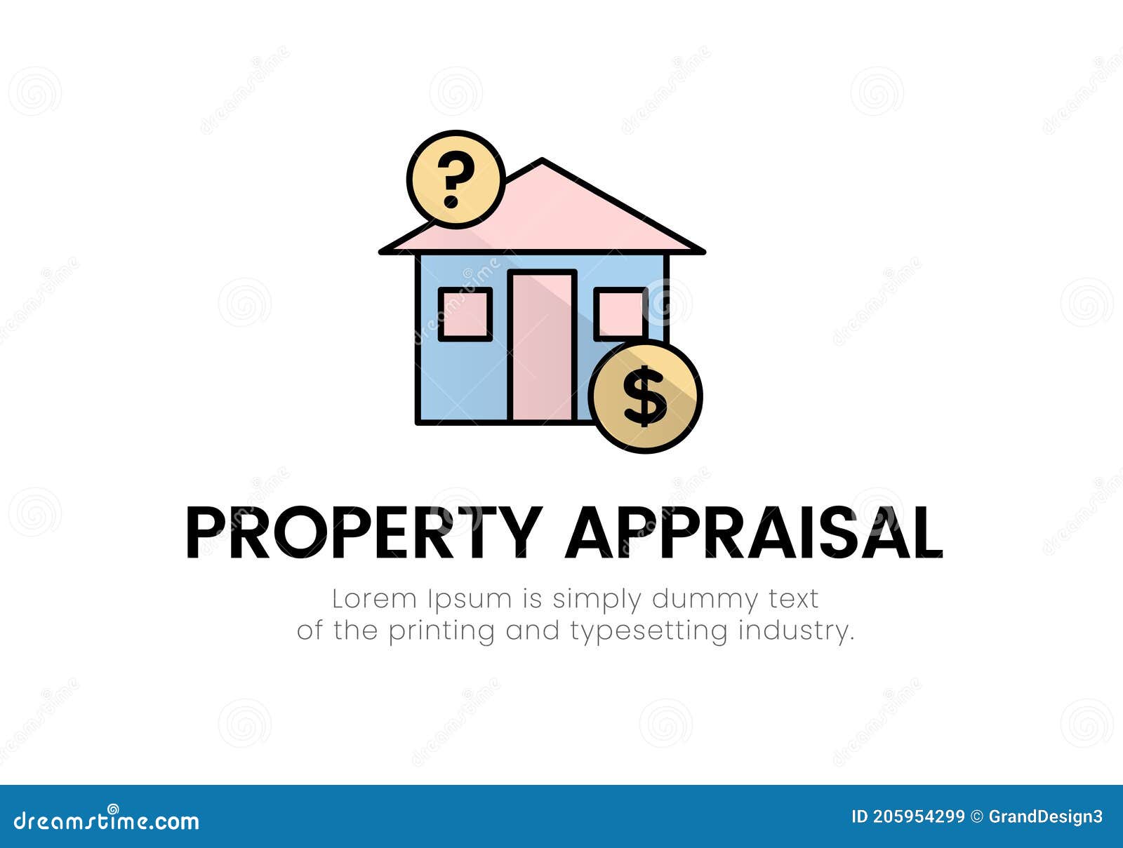 Property Appraisal Logo. Vector Illustration Stock Illustration ...
