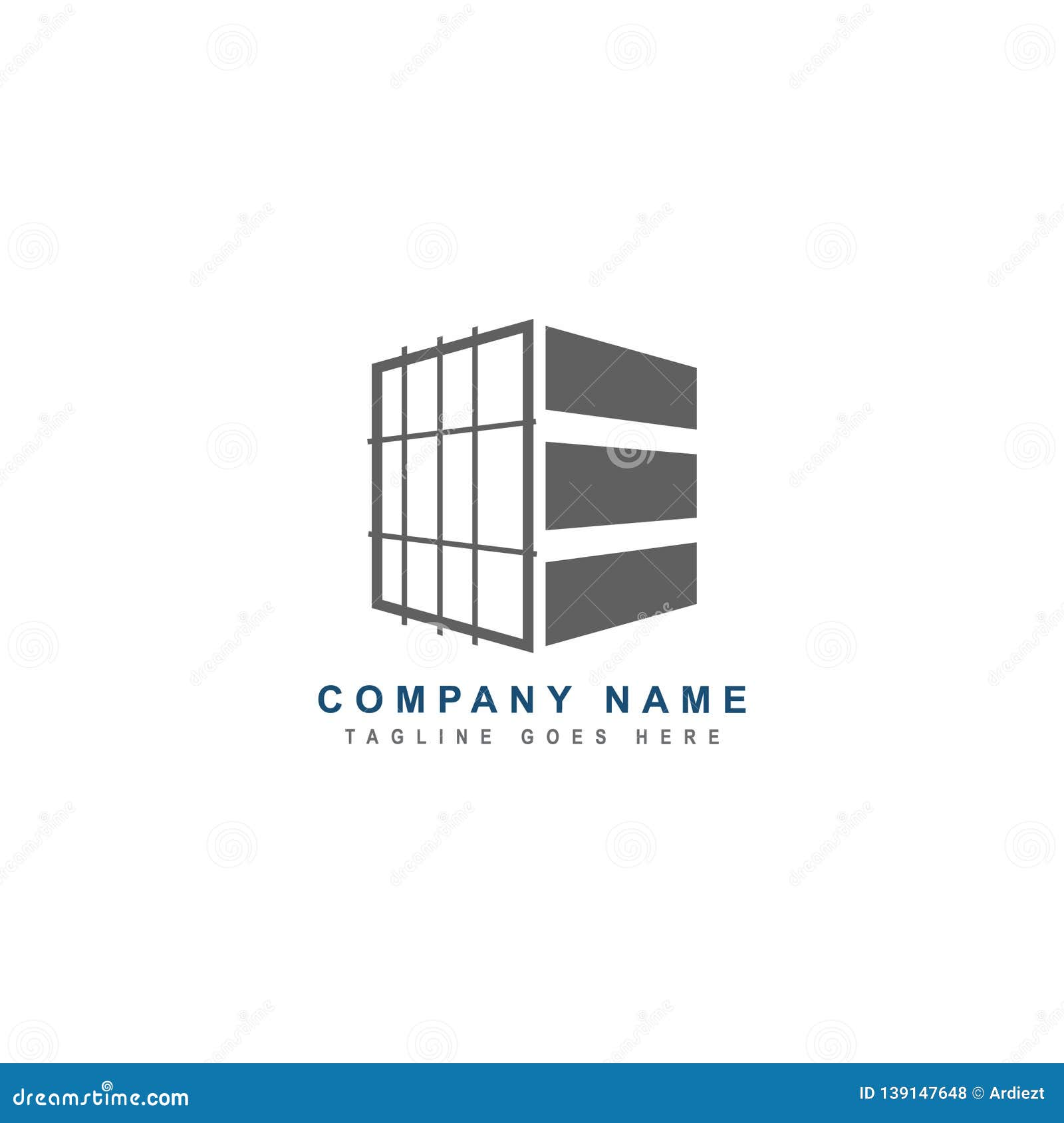 Property Construction Logo Design Inspiration Stock Vector ...