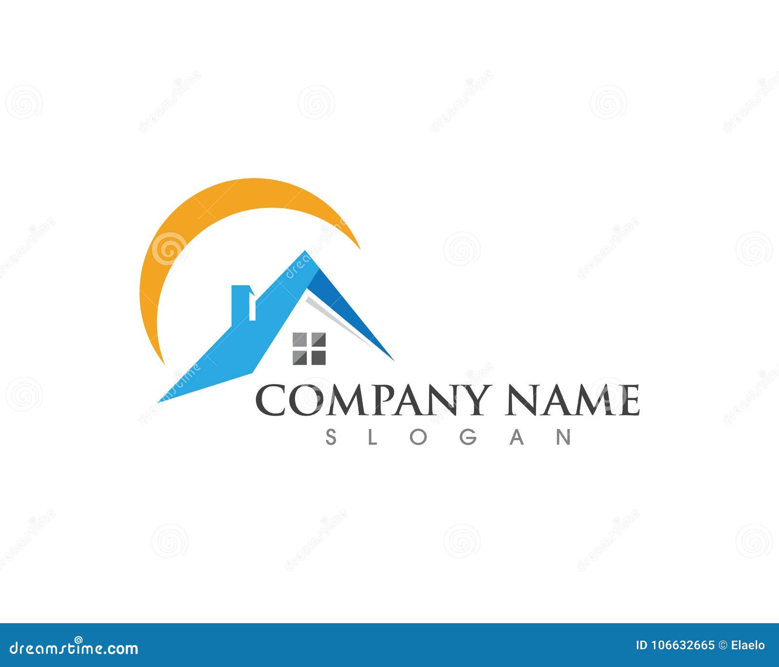 Property and Construction Logo Design Stock Image - Image of estate ...